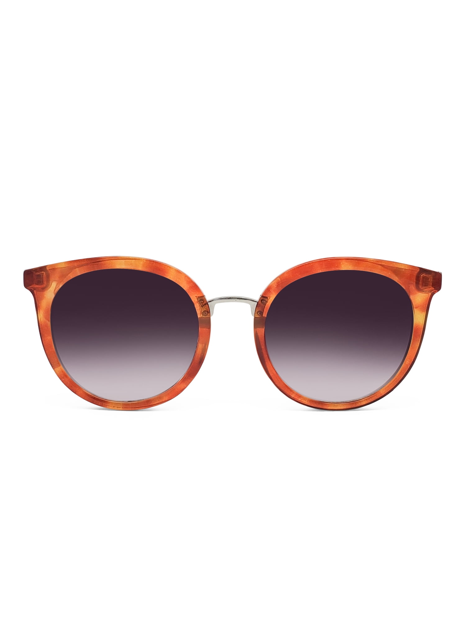 Time And Tru Sun Plastic Round Sunglasseses - Walmart.com