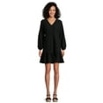 Time And Tru Women Tiered Mini Eyelet Dress - Walmart.com