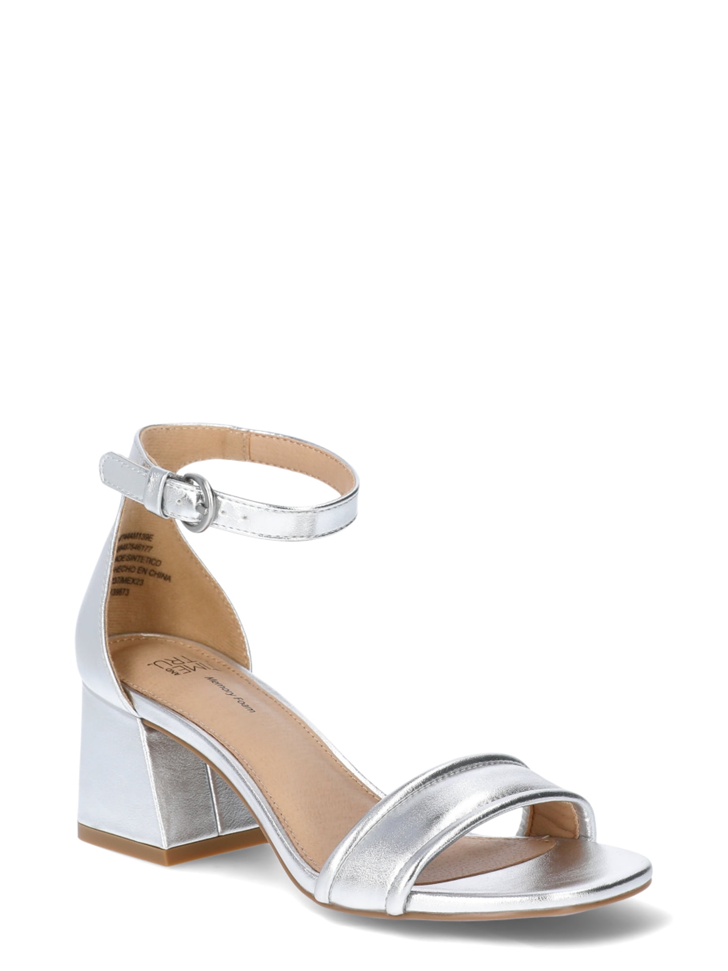 Time And Tru Women’s Block Heels, Sizes 7-11 - Walmart.com