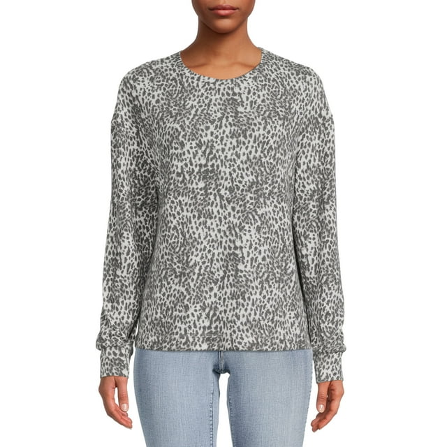 Time And Tru Women's Hacci Top - Walmart.com