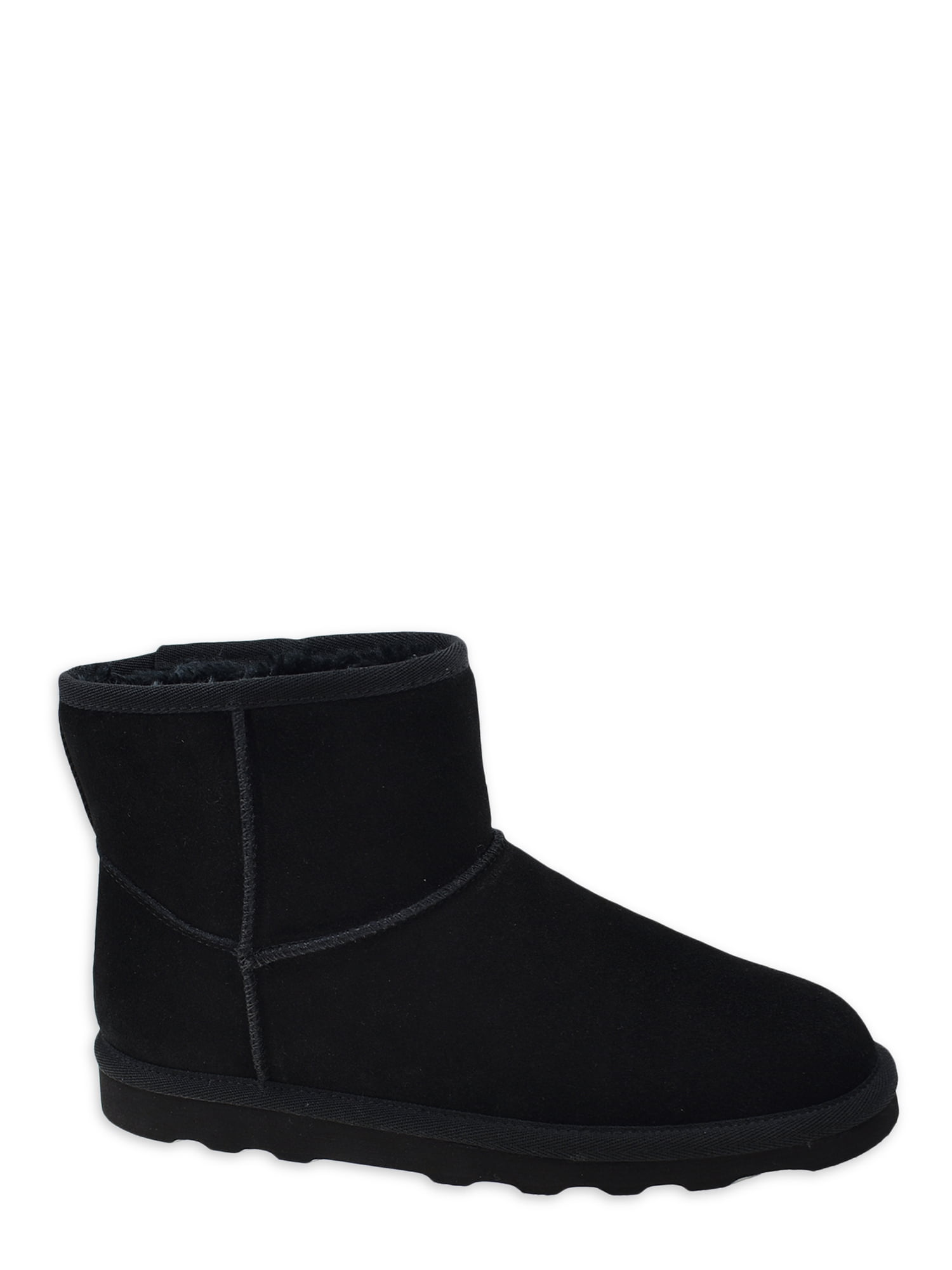 Time And Tru Women's Mini Suede Boots - Walmart.com