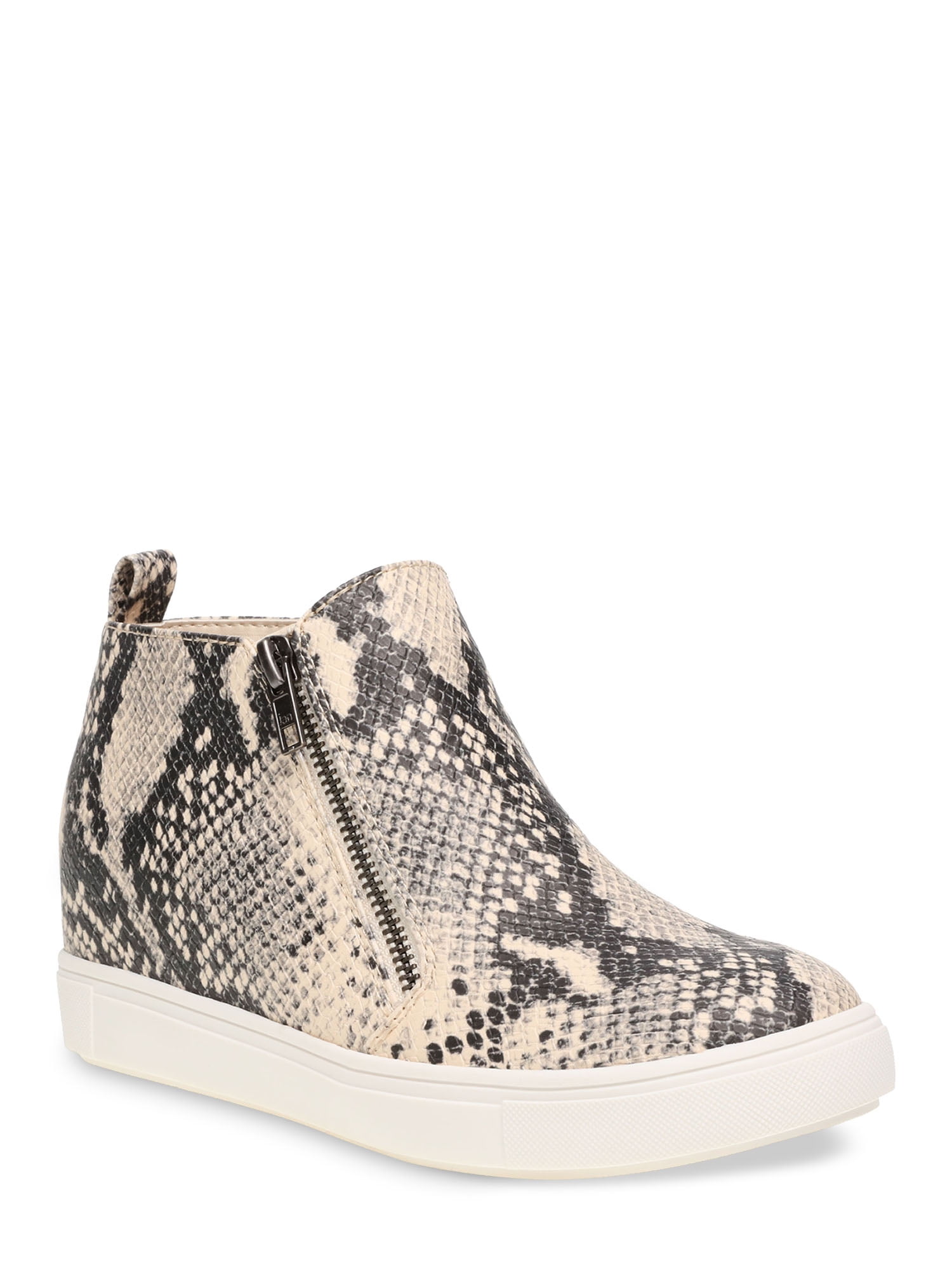 Time And Tru Women's Sneaker Bootie, Wide Width Available - Walmart.com