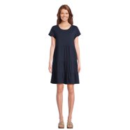 Cece Long Sleeve Sweater Dress W/ Ruffle Neck And Cuff,Womens - Walmart.com