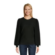 Time and Tru Women's Puff Sleeve Top - Walmart.com