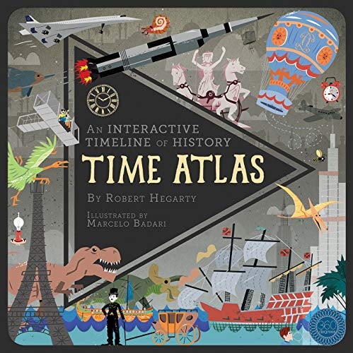Pre-Owned Time Atlas : An Interactive Timeline of History (Hardcover ...