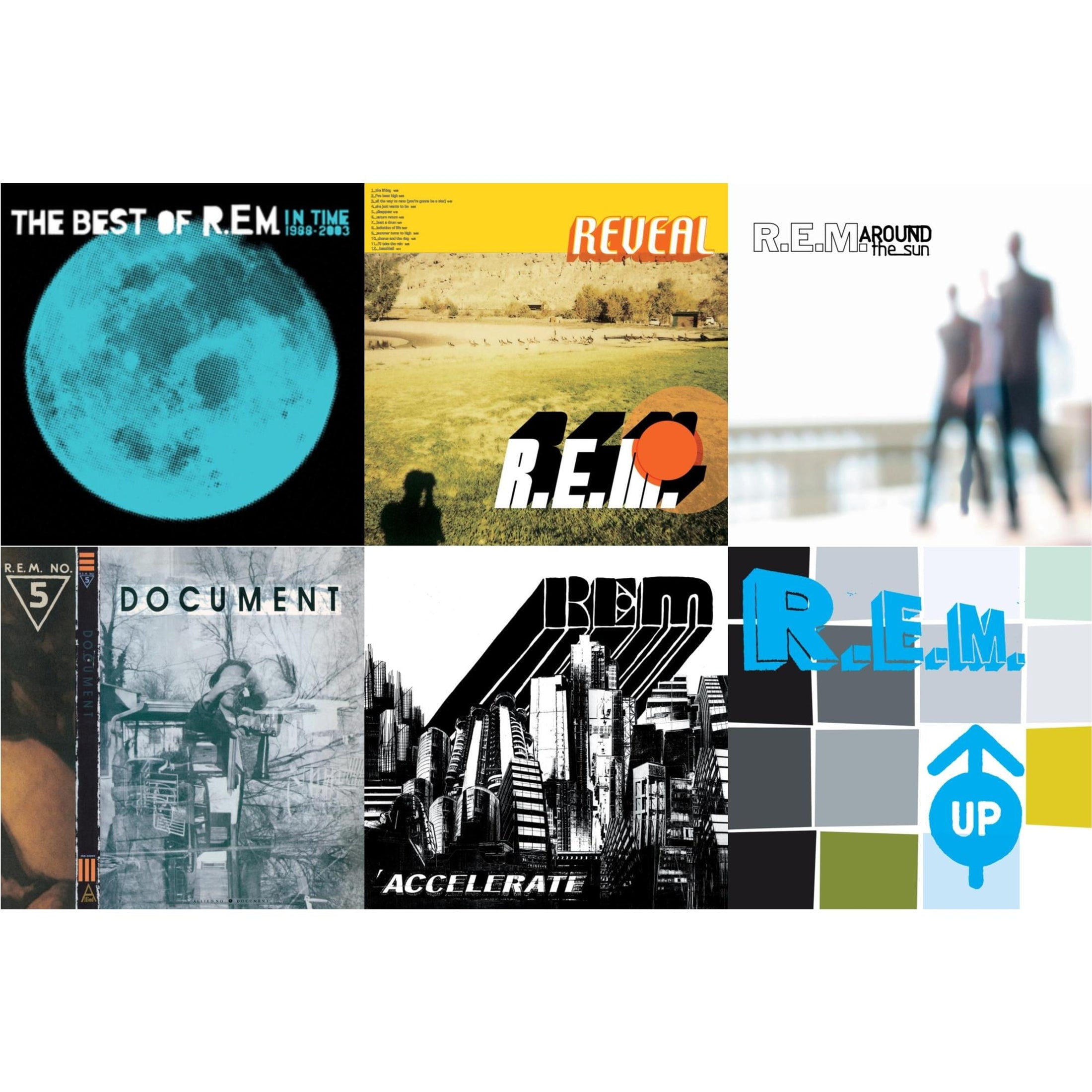 In Time: The Best Of R.E.M. 1988-2003 (2LP/180G) & Reveal & Around The ...
