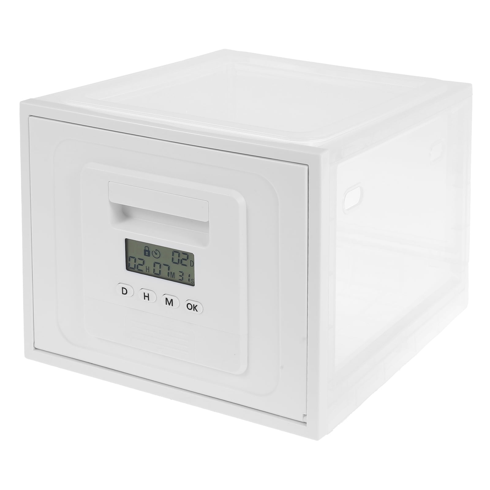 Time Boxes Anti Dust Lockable Storage Box Large Capacity Medicine ...