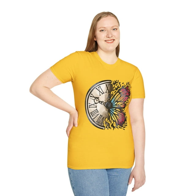 Time Butterfly Flies Graphic Novelty Men Women Phases - Walmart.com