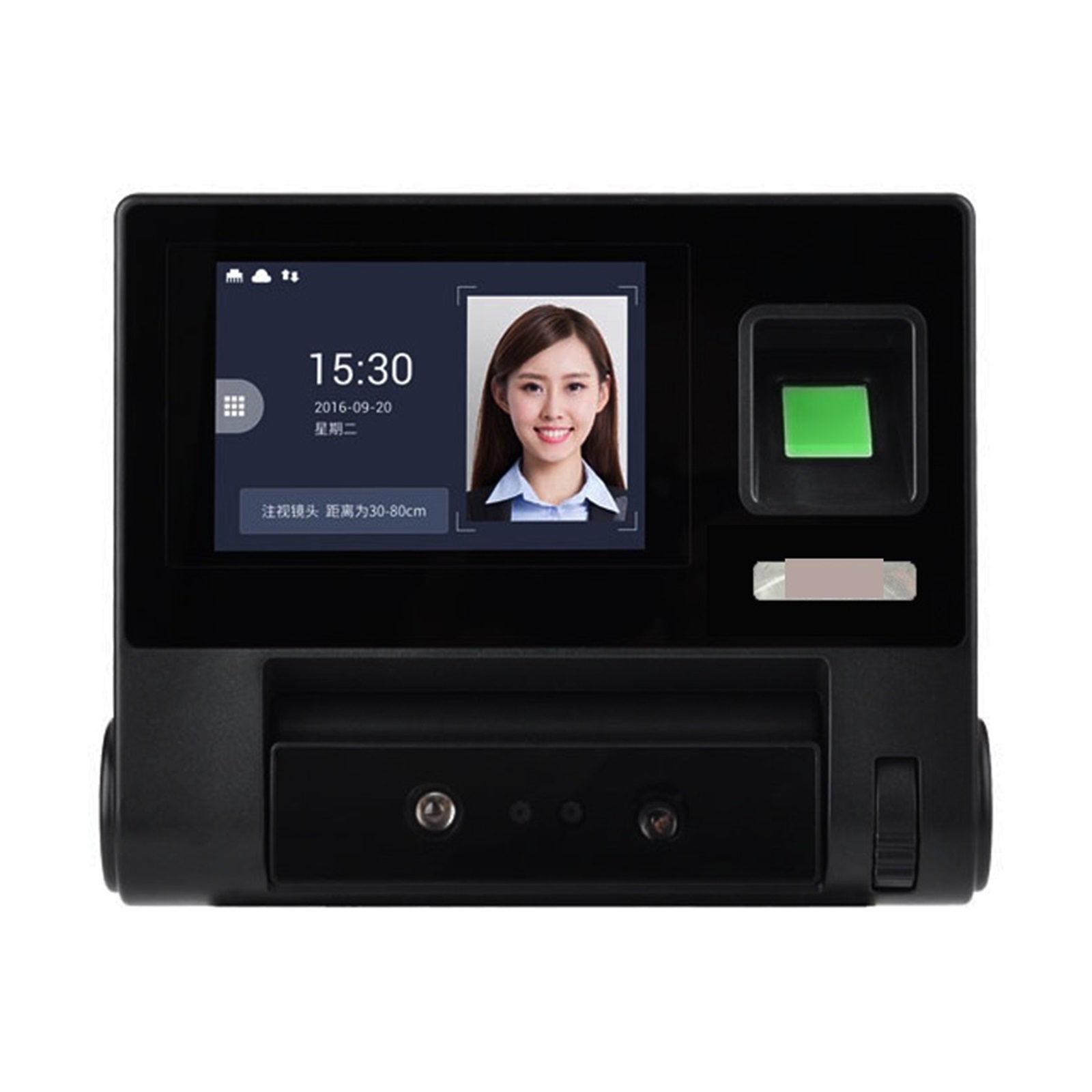 Time Card Machine, Advanced Recognition Access Control No Touch ...
