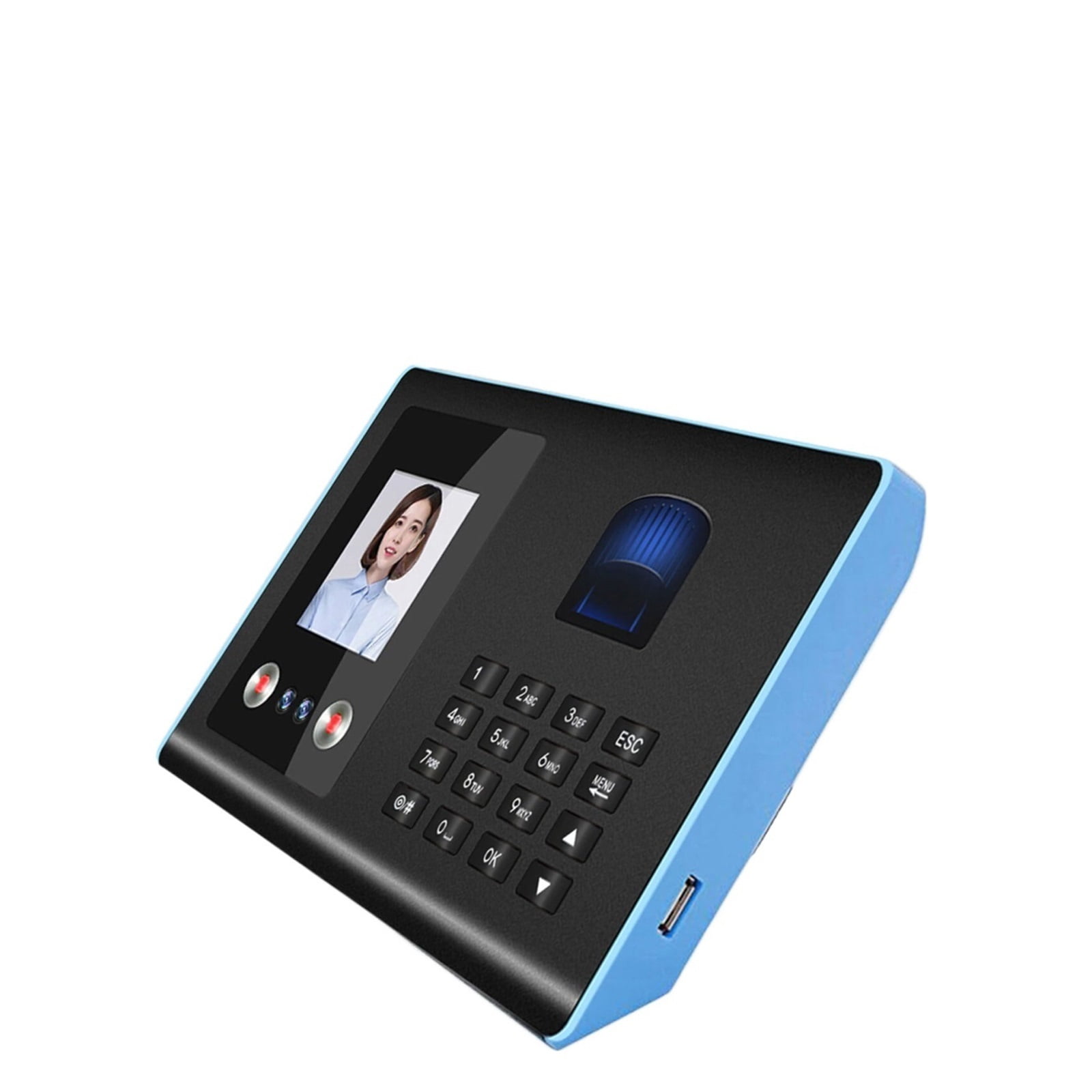 Time Card Machine, Intelligent Attendance Machine Face Fingerprint ...