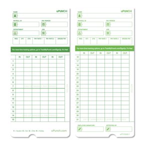 Office Time Clocks & Punch Cards for Reliable Attendance Tracking