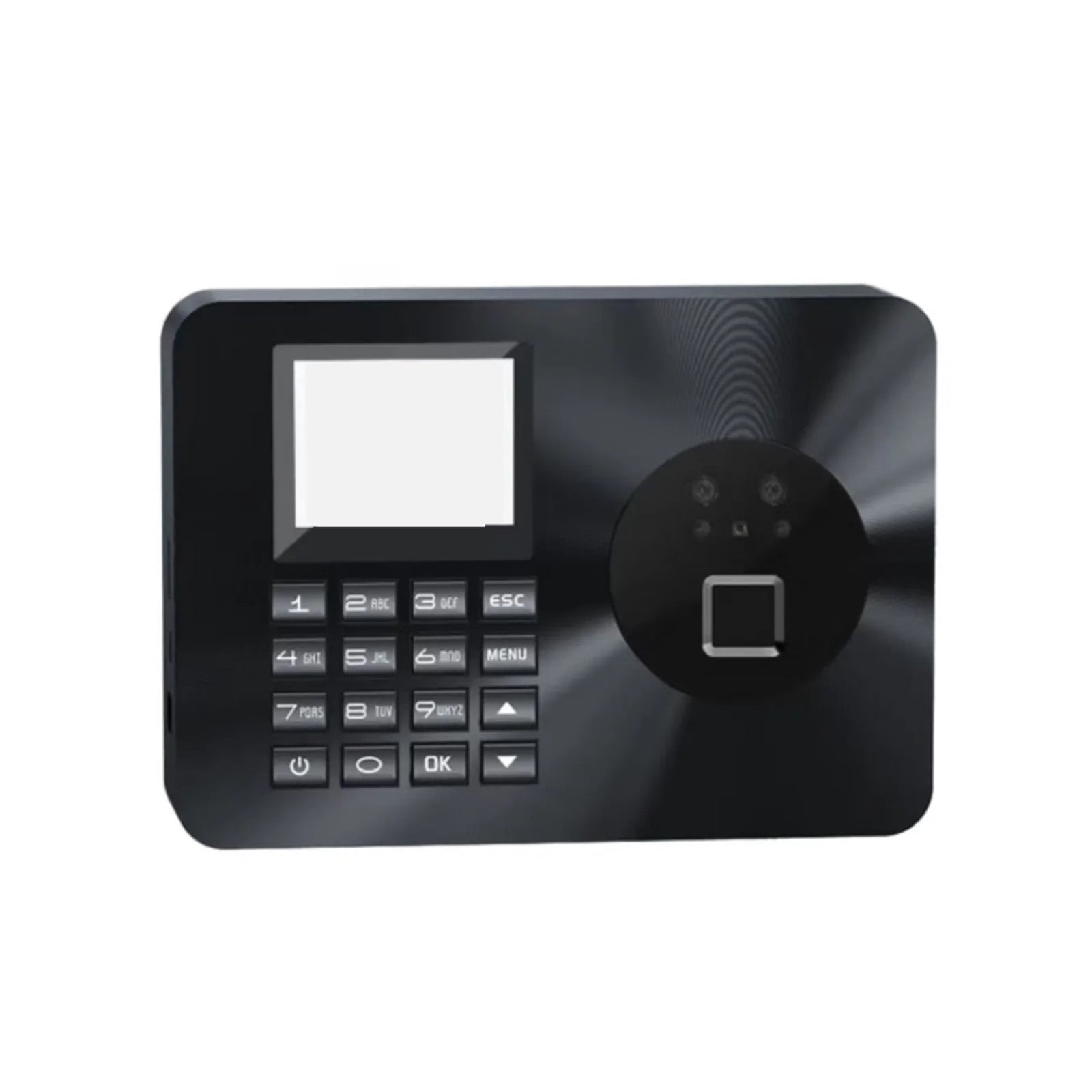 Time Clock 2.4" LCD Biometric Face Recognition /Fingerprint/Password ...