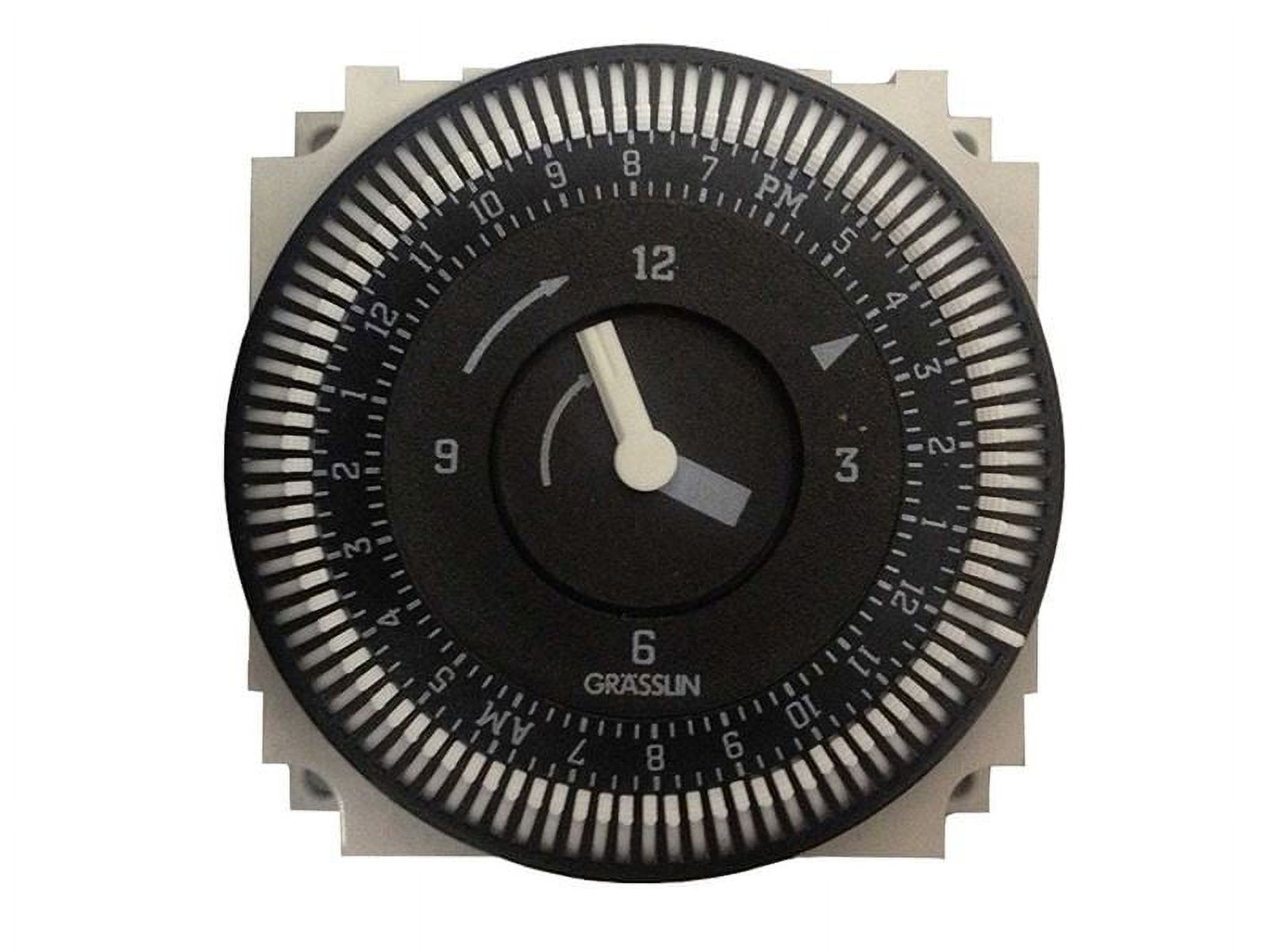 Time Clock: 220V - Spdt - 15Amp 60Hz 24 Hour - 5 Lug - Walmart.com