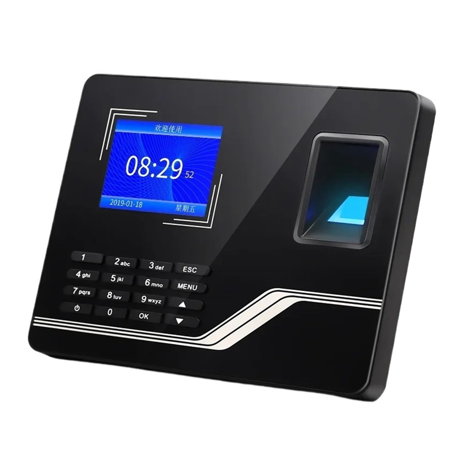 Time Clock,Access Control All-in-one M10 Fingerprint Intelligent ID ...
