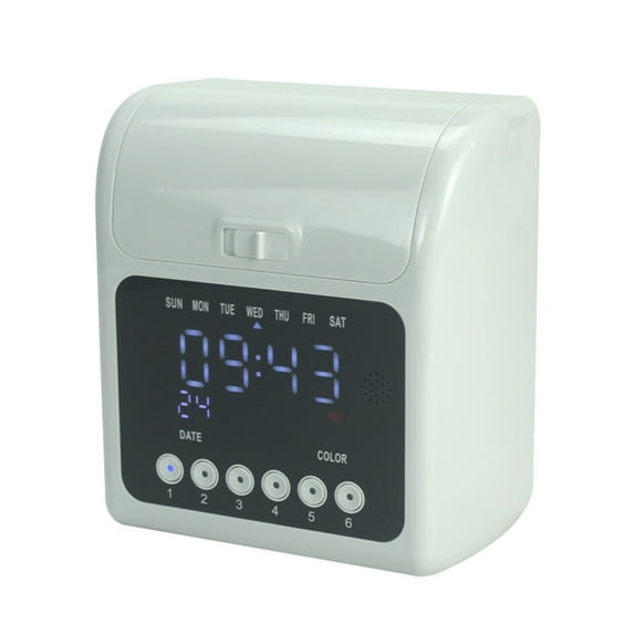 Time Clock,Attendance Machine Clock Paper Card Clock Machine ...