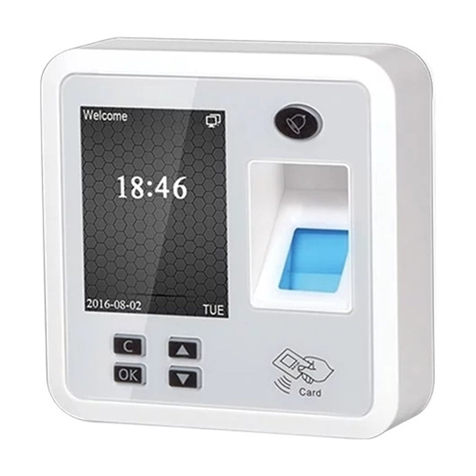 Time Clock,Attendence Machine Biometric Door Lock Fingerprint Time ...