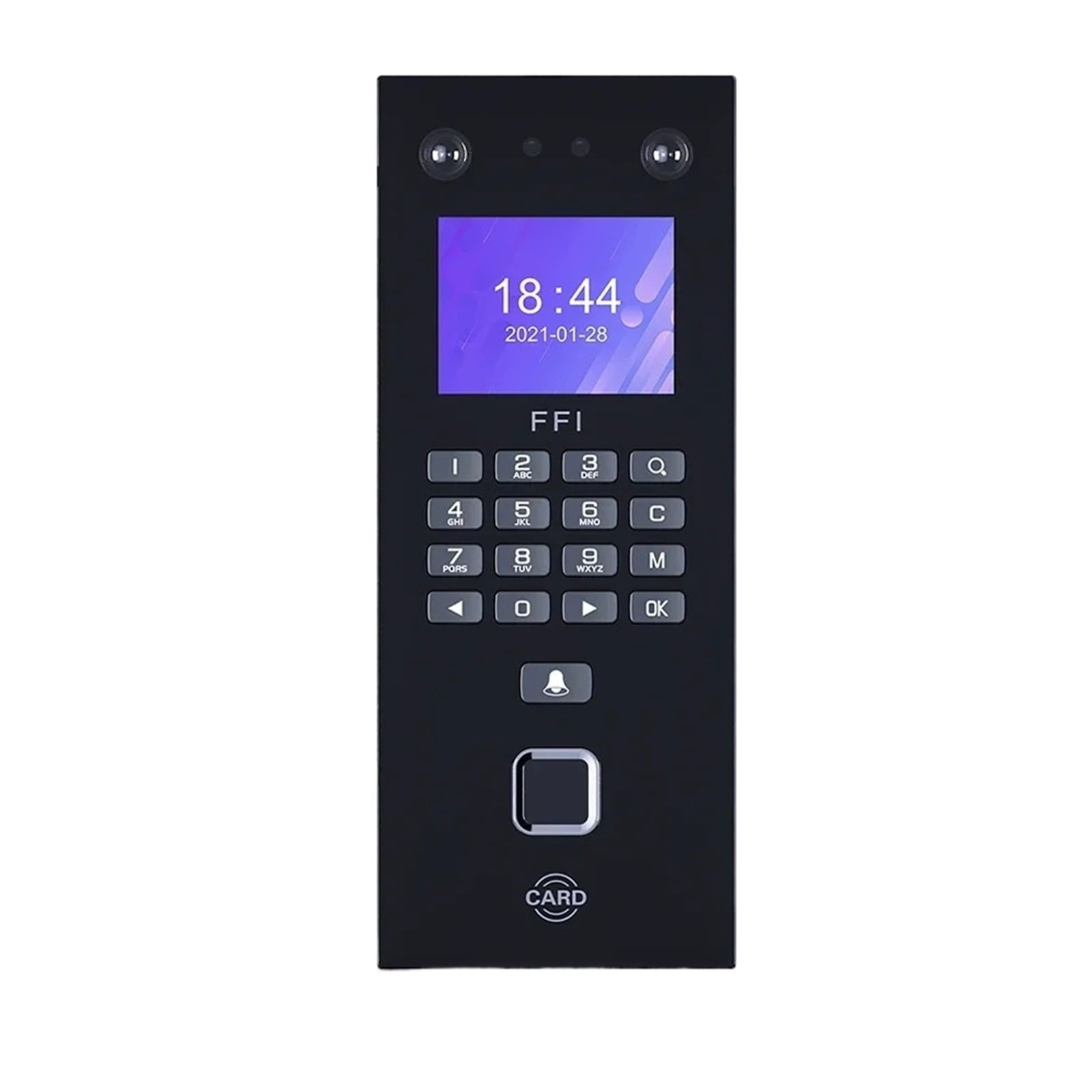 Time Clock Attendence Machine Biometric Recognition Fingerprint Palm Vein Time Recorder