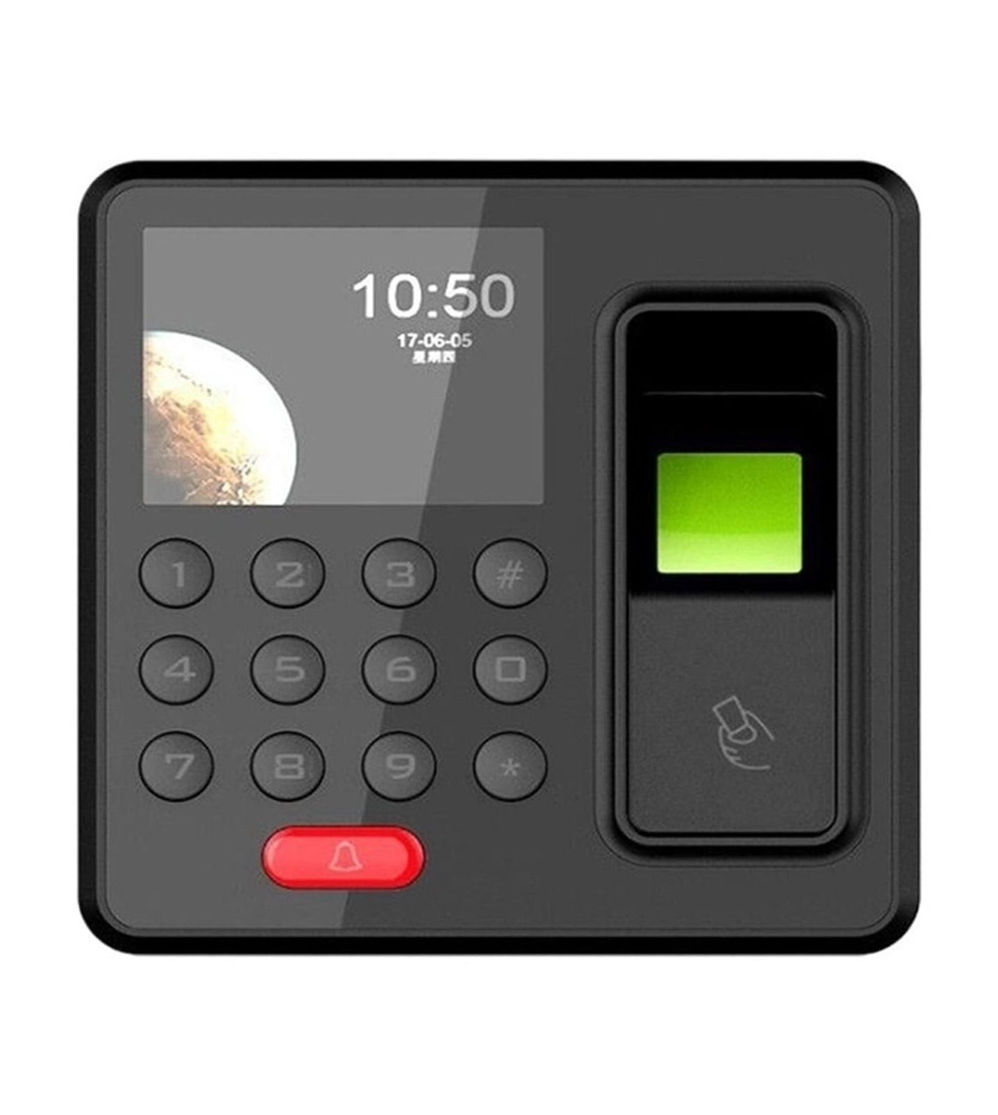 Time Clock,Attendence Machine Employee Attendance Biometric Fingerprint ...