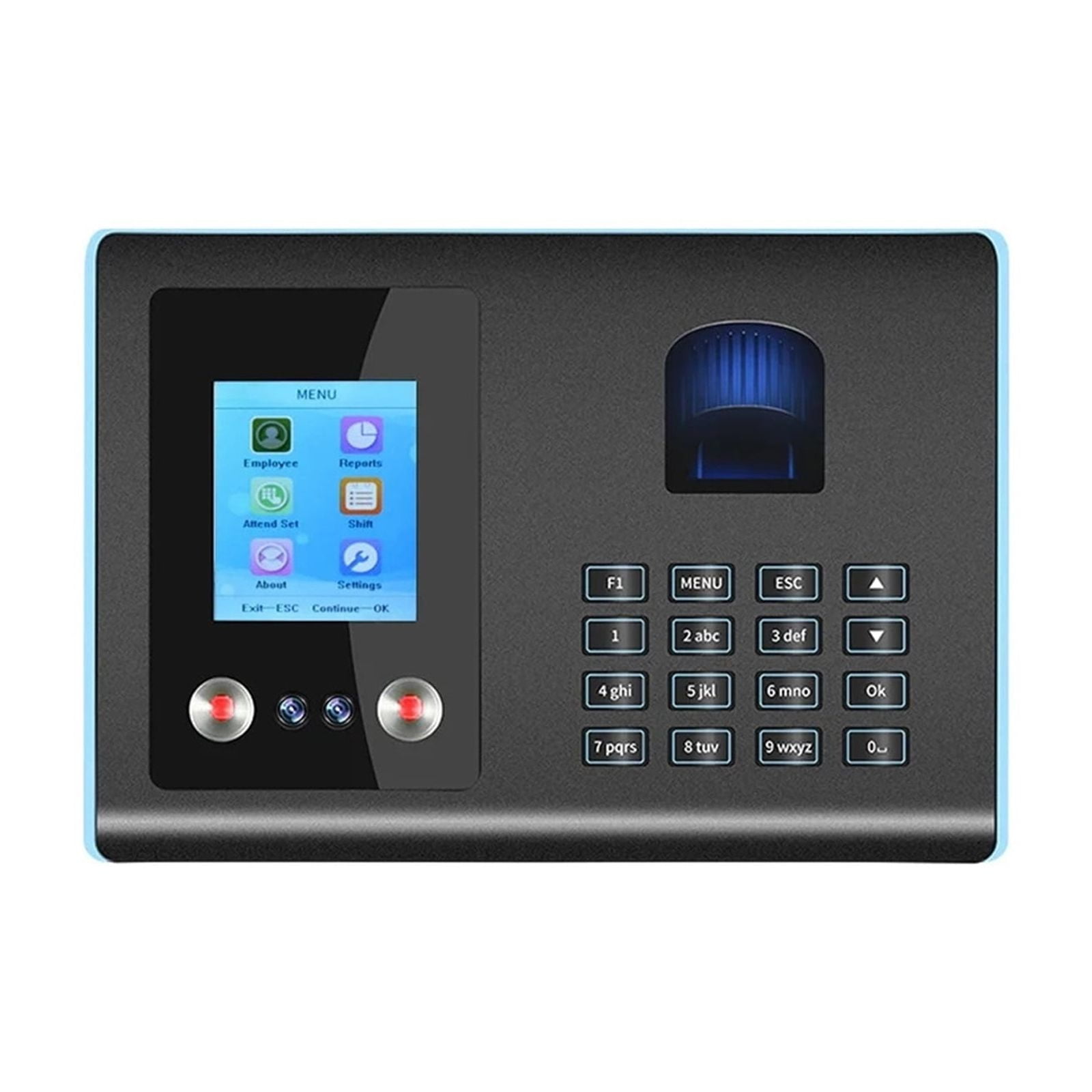 Time Clock,Attendence Machine FA01 Face Fingerprint Attendance Machine ...