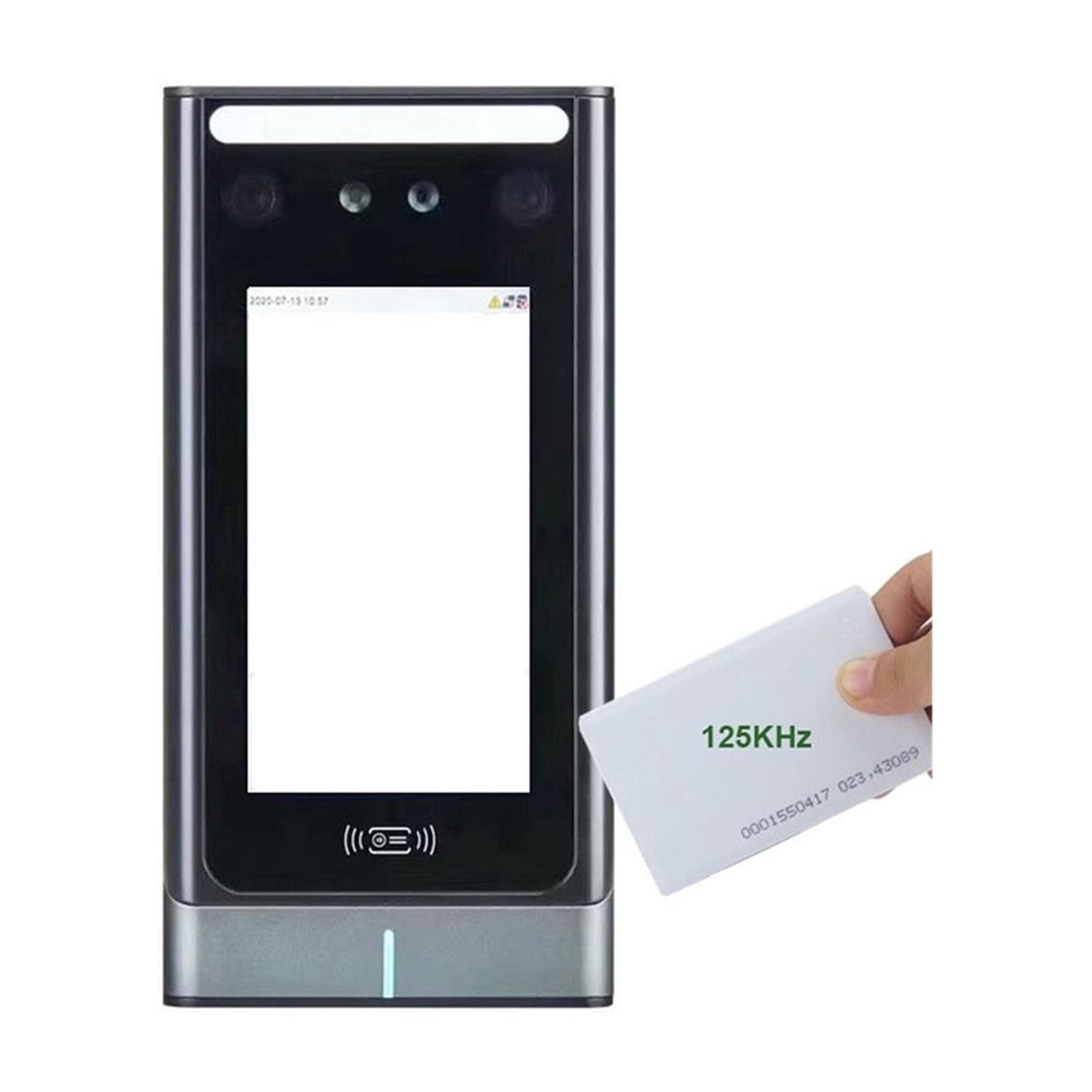 Time Clock,Attendence Machine Visible Light Face Palm Recognition RFID ...