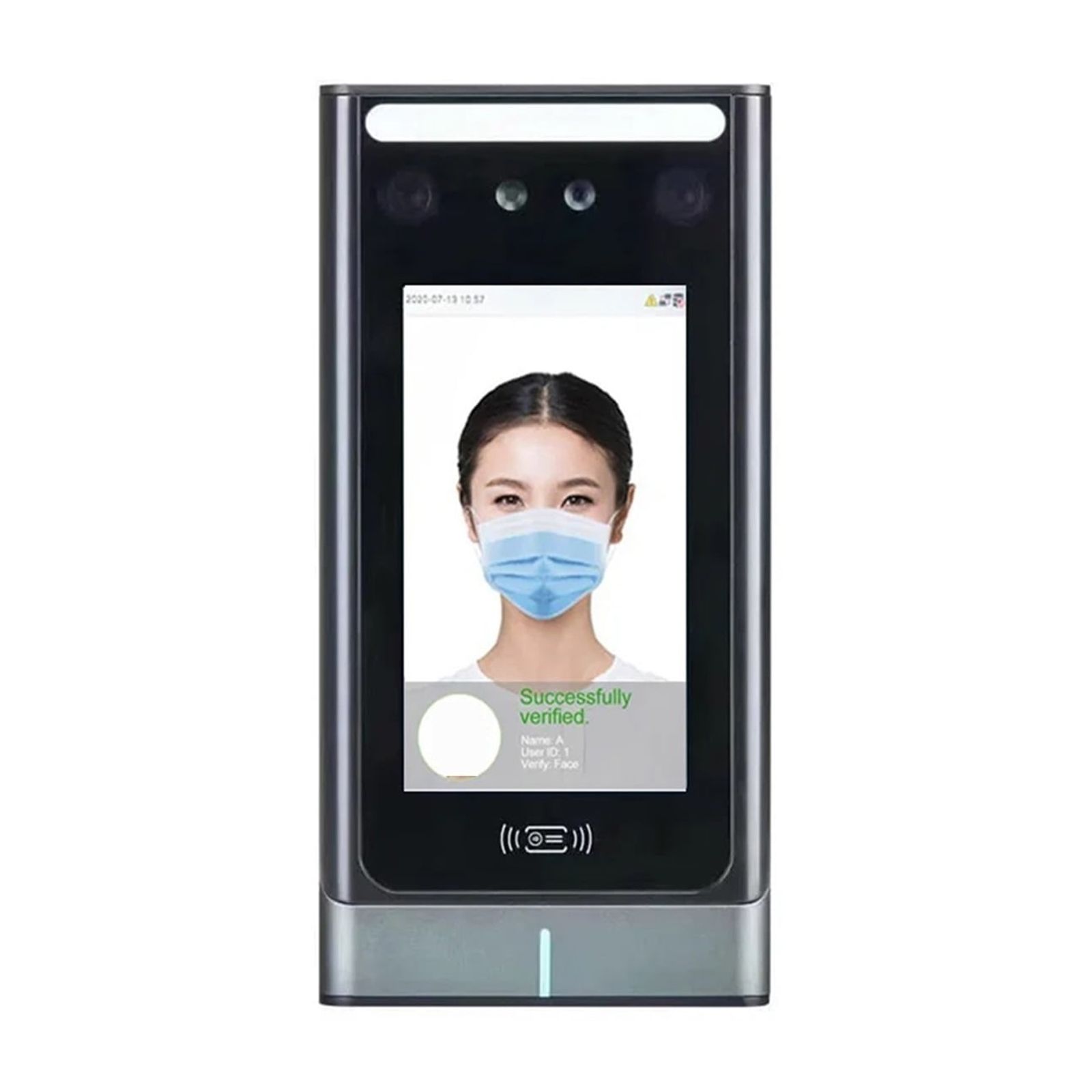 Time Clock,Attendence Machine Visible Light Face Palm Recognition RFID Door Access Control ...