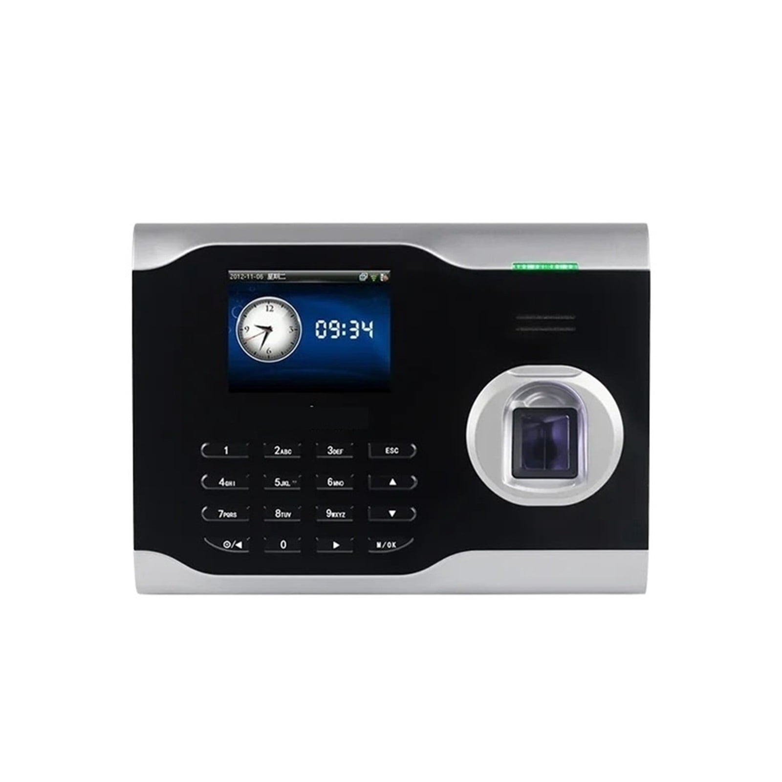 Time Clock Biometric Attendance System USB Fingerprint Reader Time ...