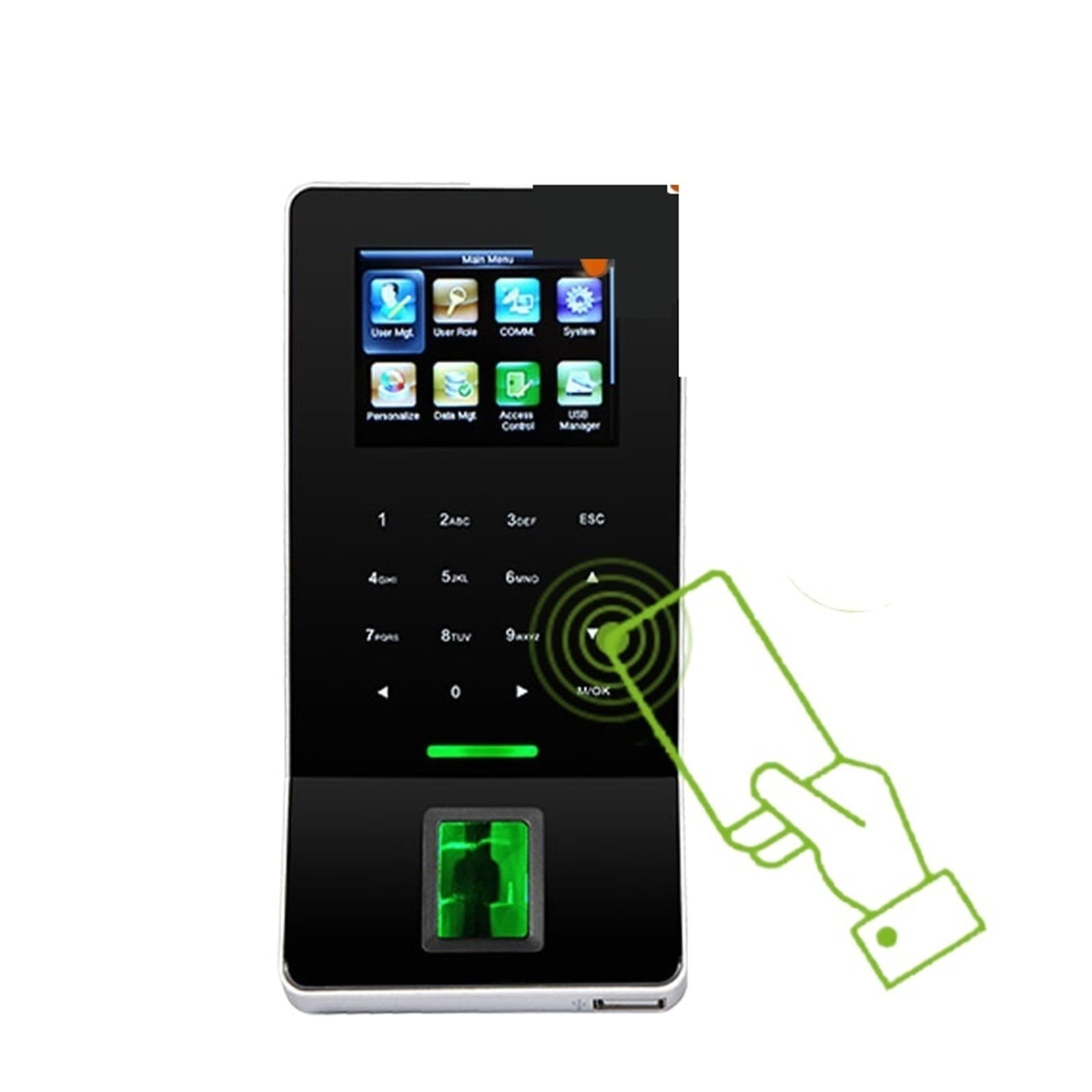 Time Clock,Biometric Fingerprint Rfid Access Control System Time ...