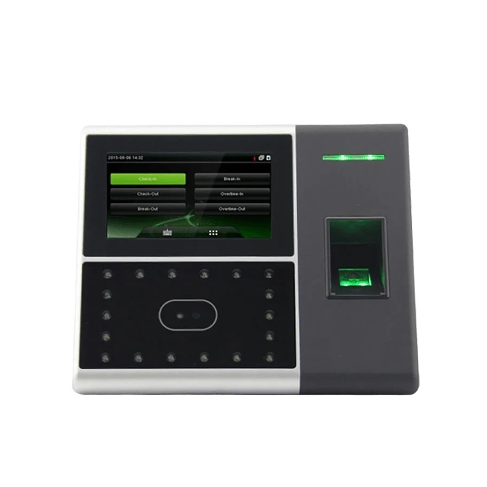 Time Clock,Biometric Recognition Time Attendance Terminal Fingerprint ...