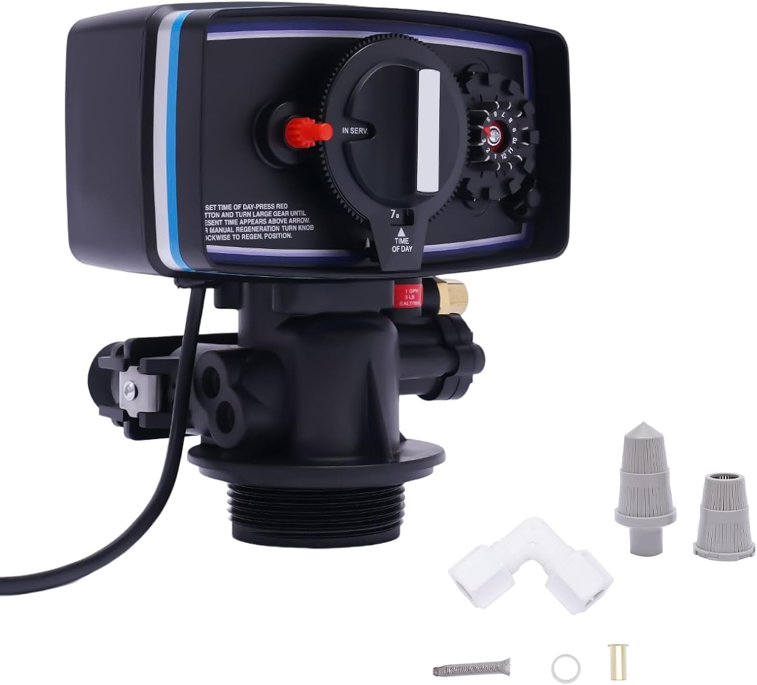 Time Clock Control Valve, for 9''-11'' Diameter Water Filter Softener ...