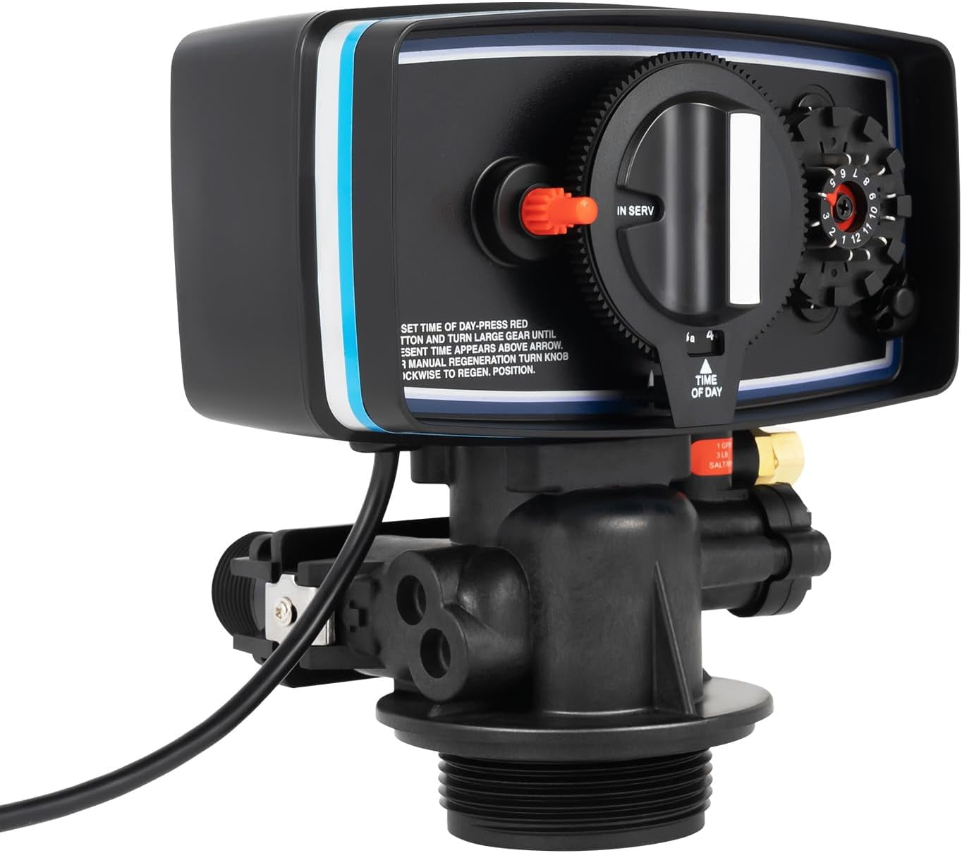 Time Clock Control Valve, Water Softener Automatic Fleck 5600 12 Day Control Timer Valve Time ...