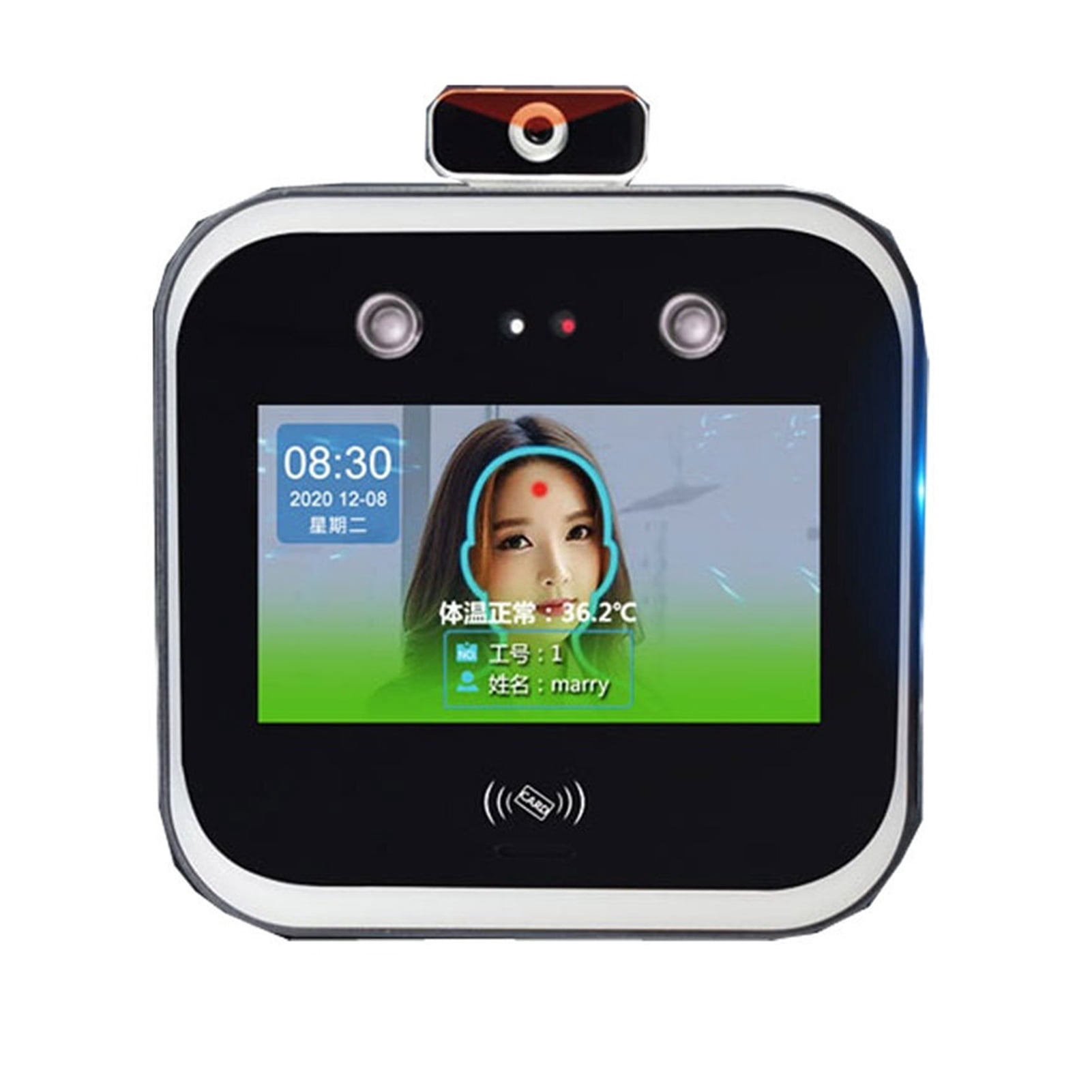 Time Clock DS2-CW Access Control Dynamic Face Attendance Machine Punch ...