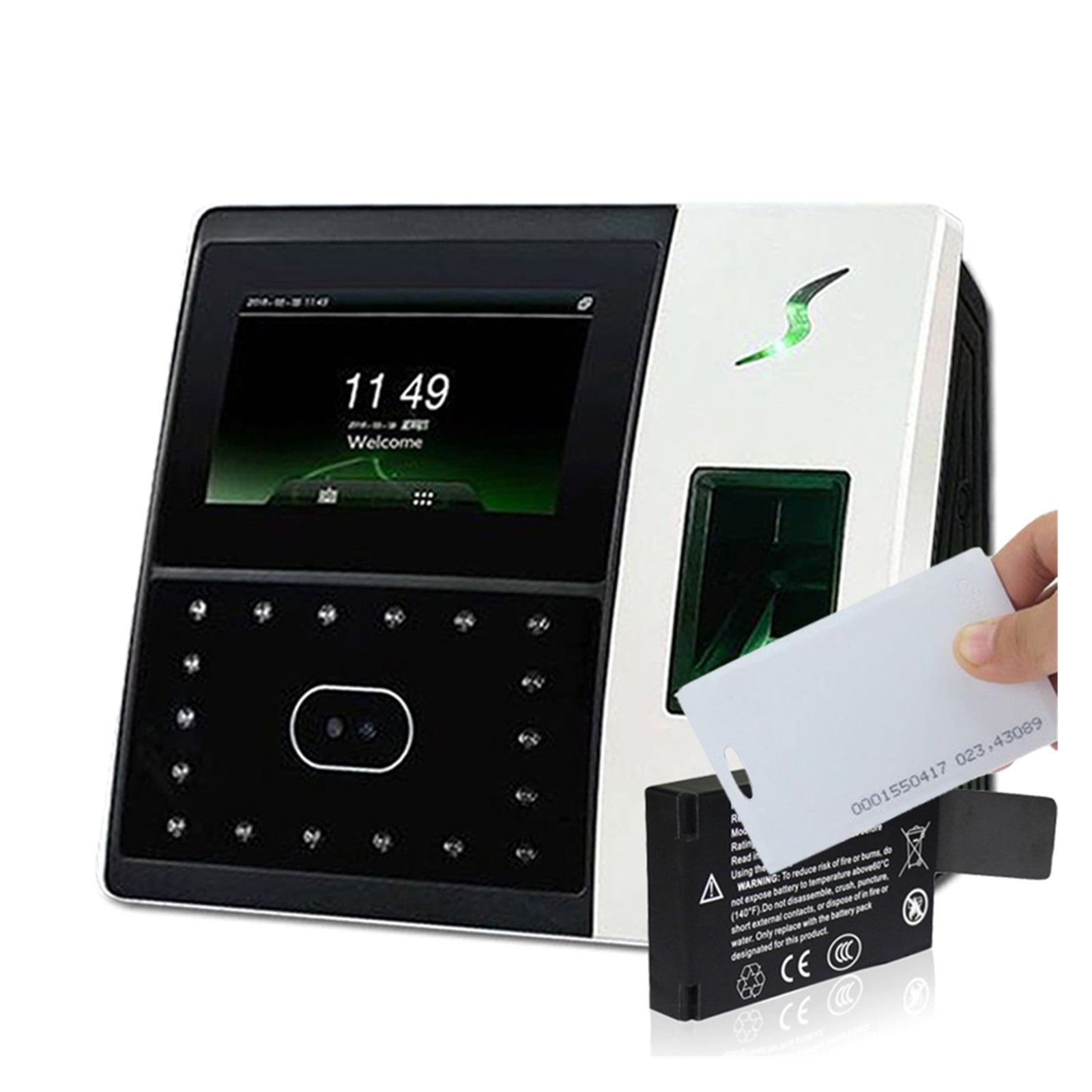 Time Clock, Face Recognication And Fingerprint Time Attendance And ...