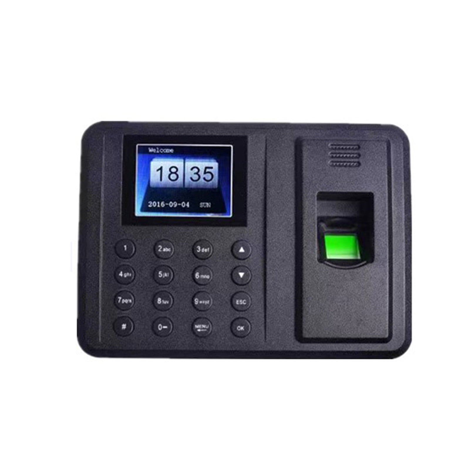Time Clock WiFi Punch Card Attendance Recognition Time Card Machine ...