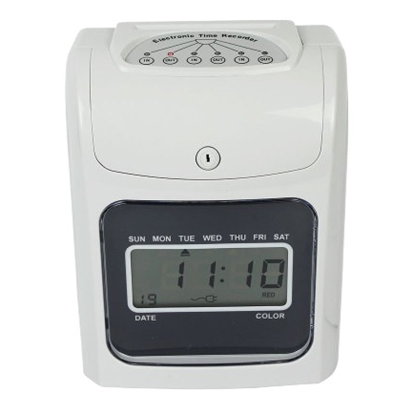 Time Clock,attendance machine Electronic time clock Paper card punch ...
