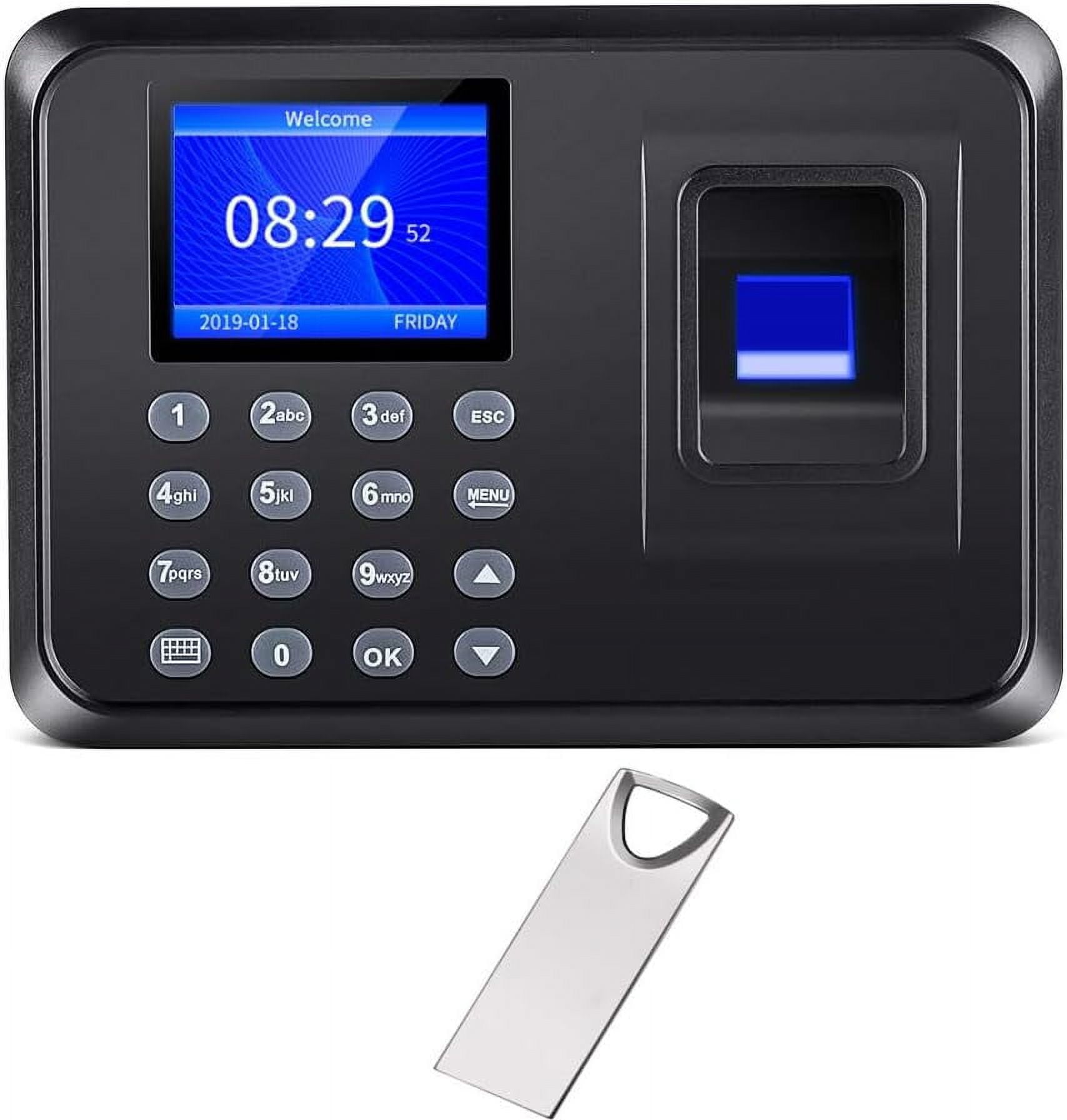 Time Clocks for Employees Small Business,Attendance Machine with ...