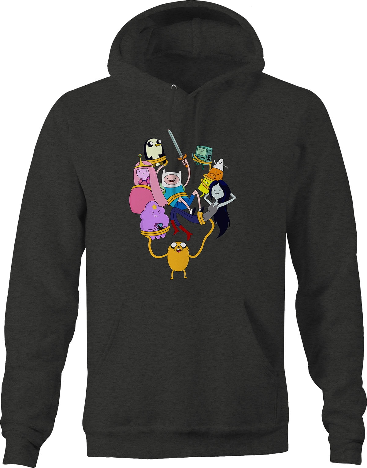 Time Crew held by Jake Finn Marceline Lumps Beemo Hoodie for Big Men ...