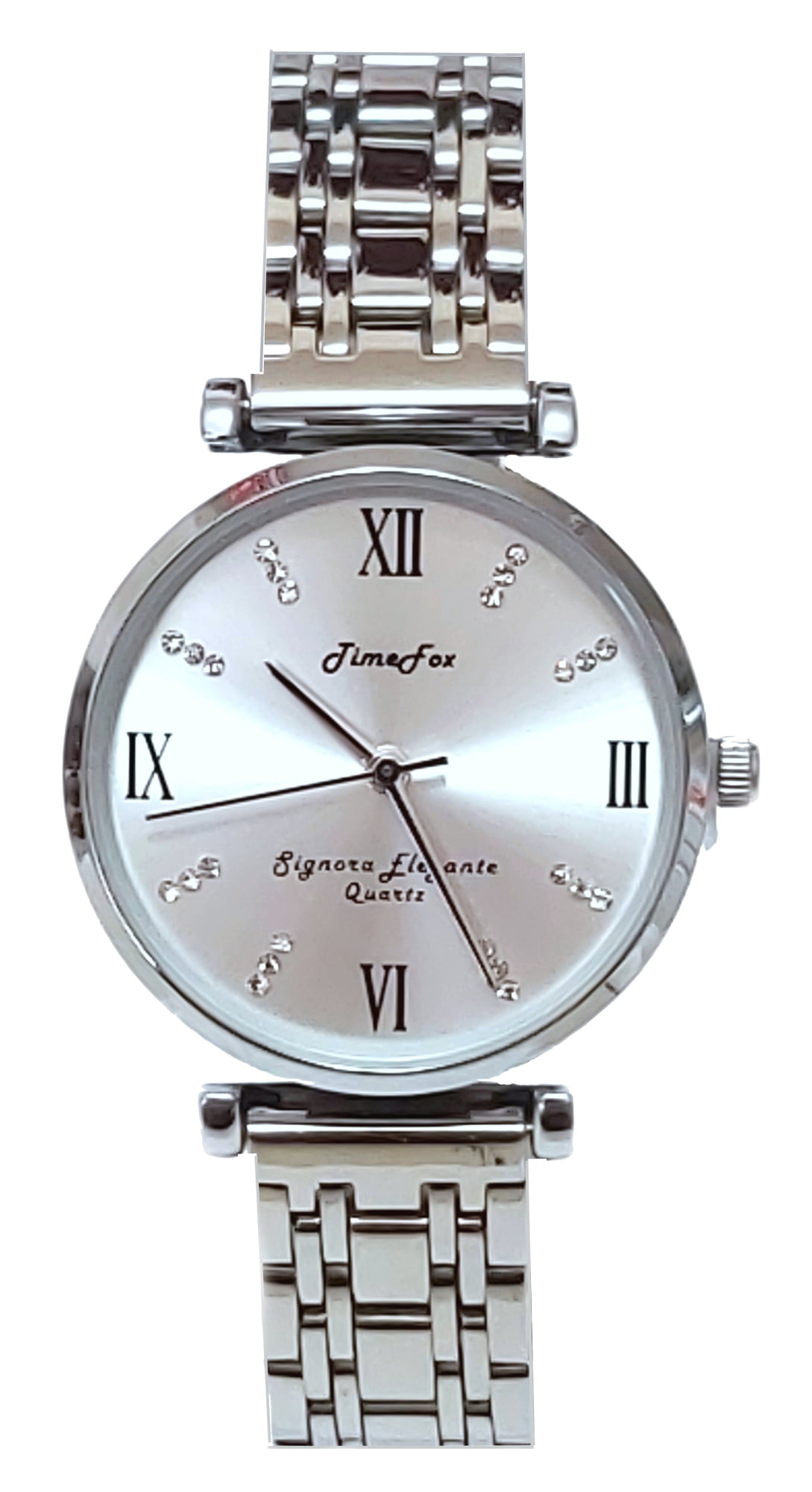 Time Fox Silver Shine Analog Women's Watch, With beautiful gift box and ...