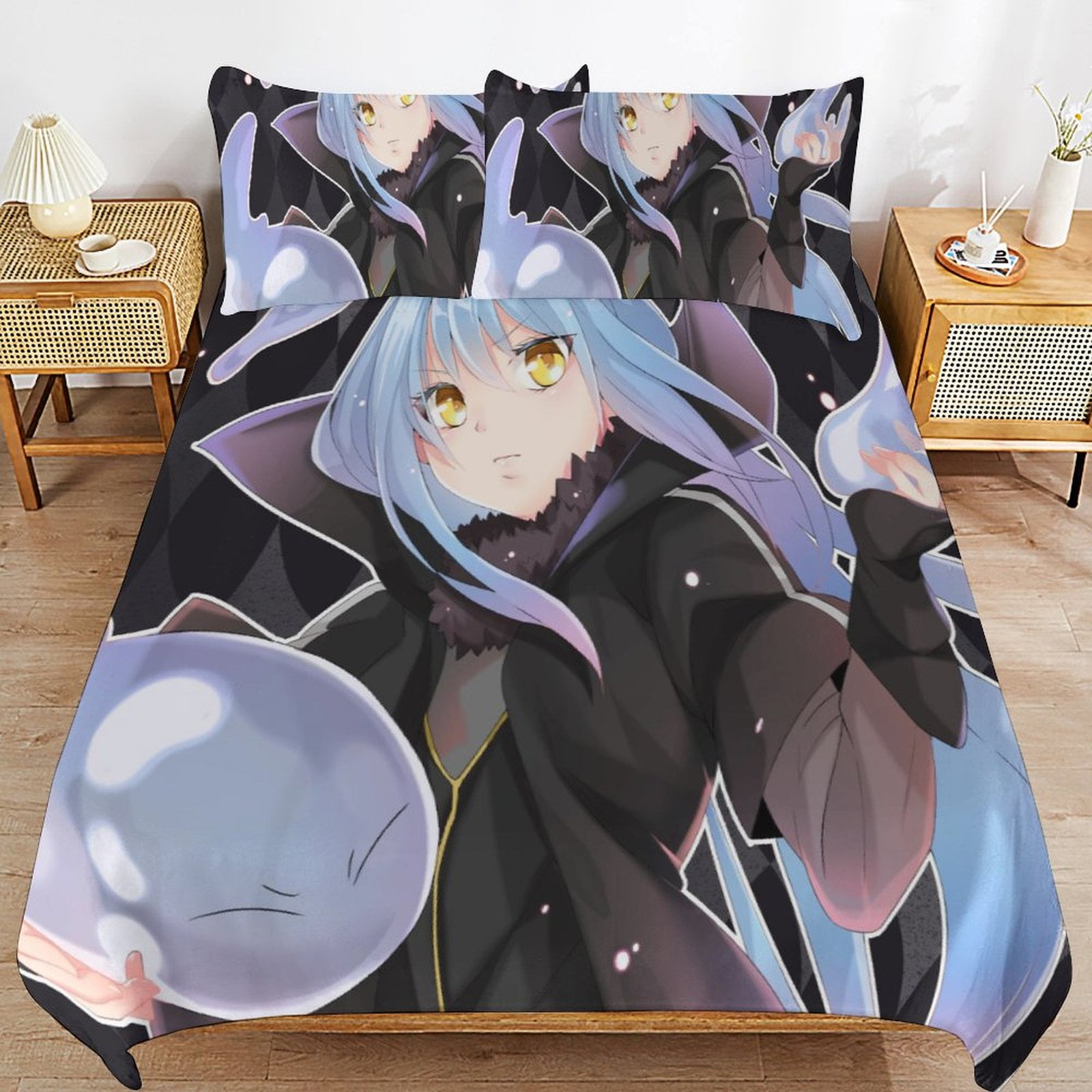 I Got Reincarnated As A Slime 3 Piece Anime Comforter Bedding 1 Set ...
