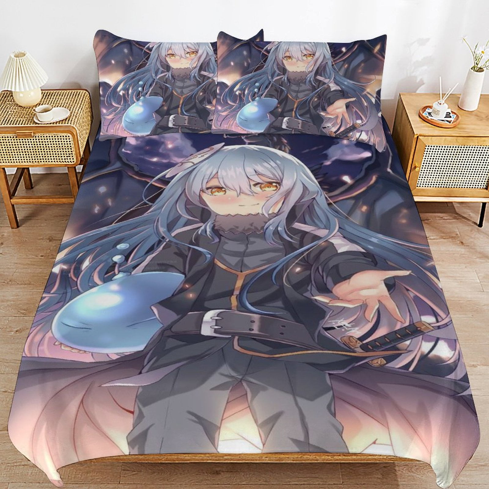 I Got Reincarnated As A Slime 3 Piece Anime Comforter Bedding 1 Set ...