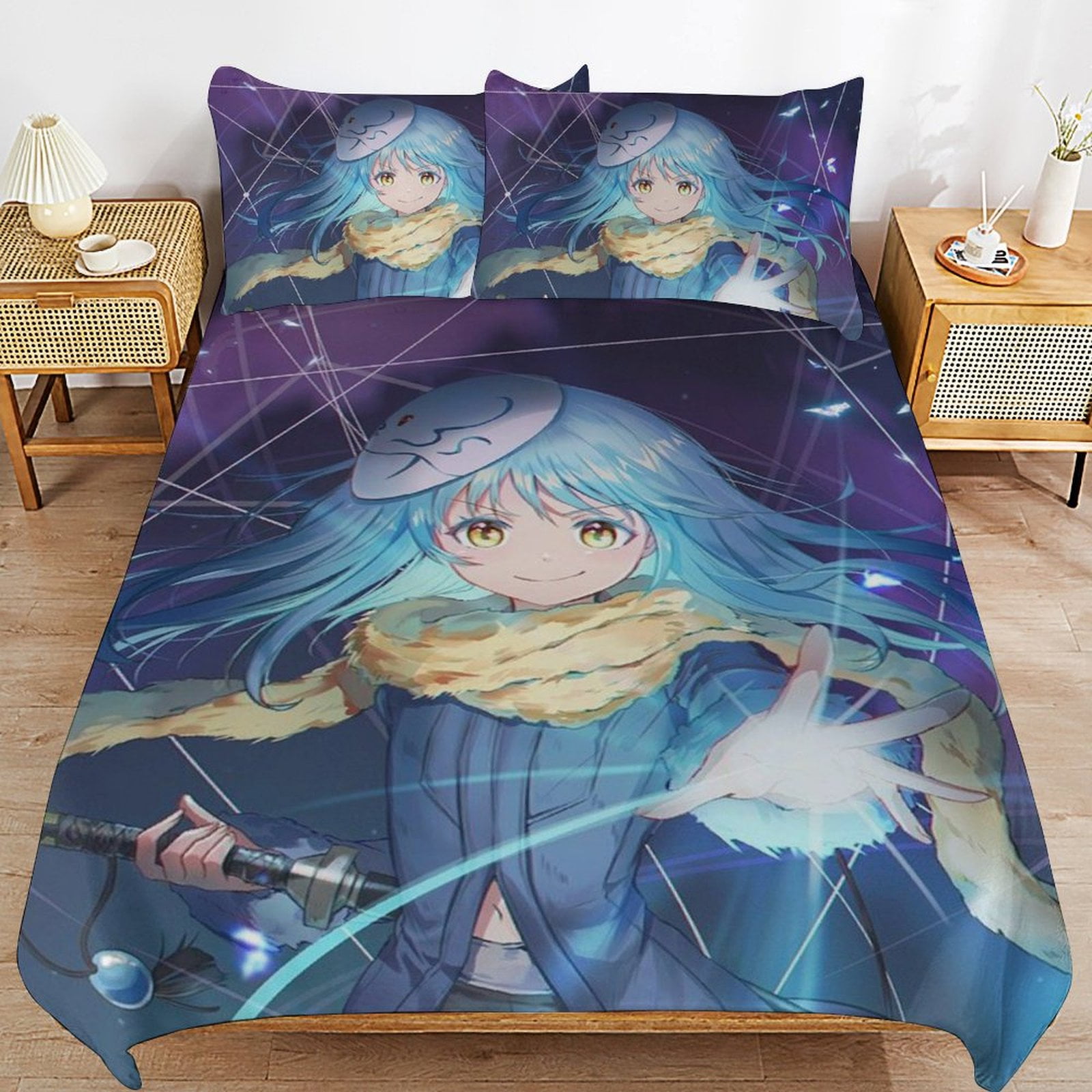 I Got Reincarnated As A Slime 3 Piece Anime Comforter Bedding 1 Set ...