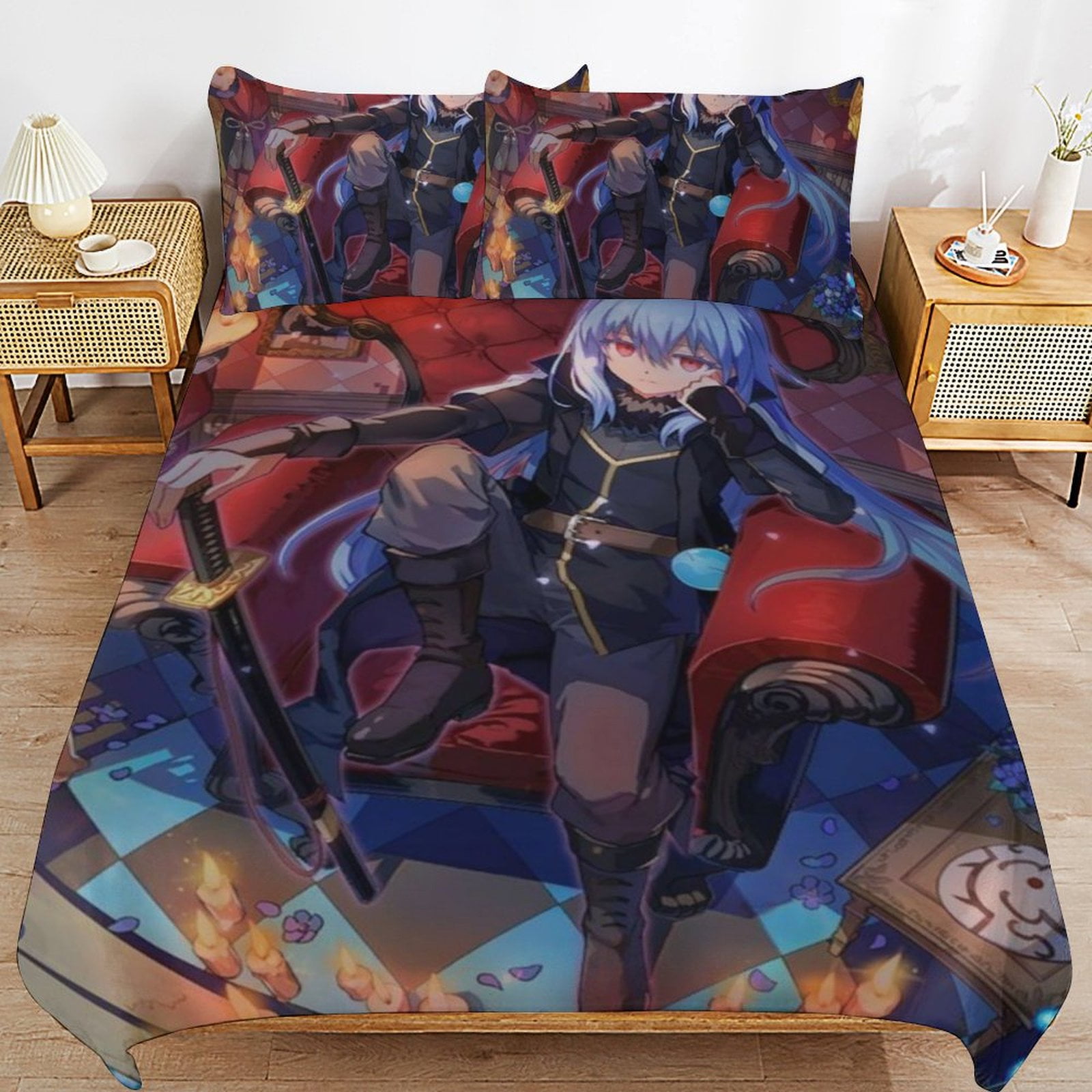 I Got Reincarnated As A Slime 3 Piece Anime Comforter Bedding 1 Set ...