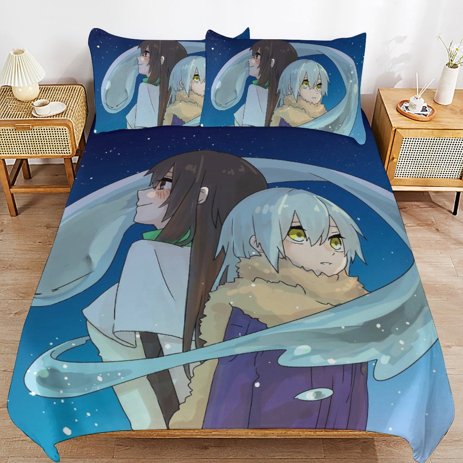 I Got Reincarnated As A Slime 3 Piece Anime Comforter Bedding 1 Set ...