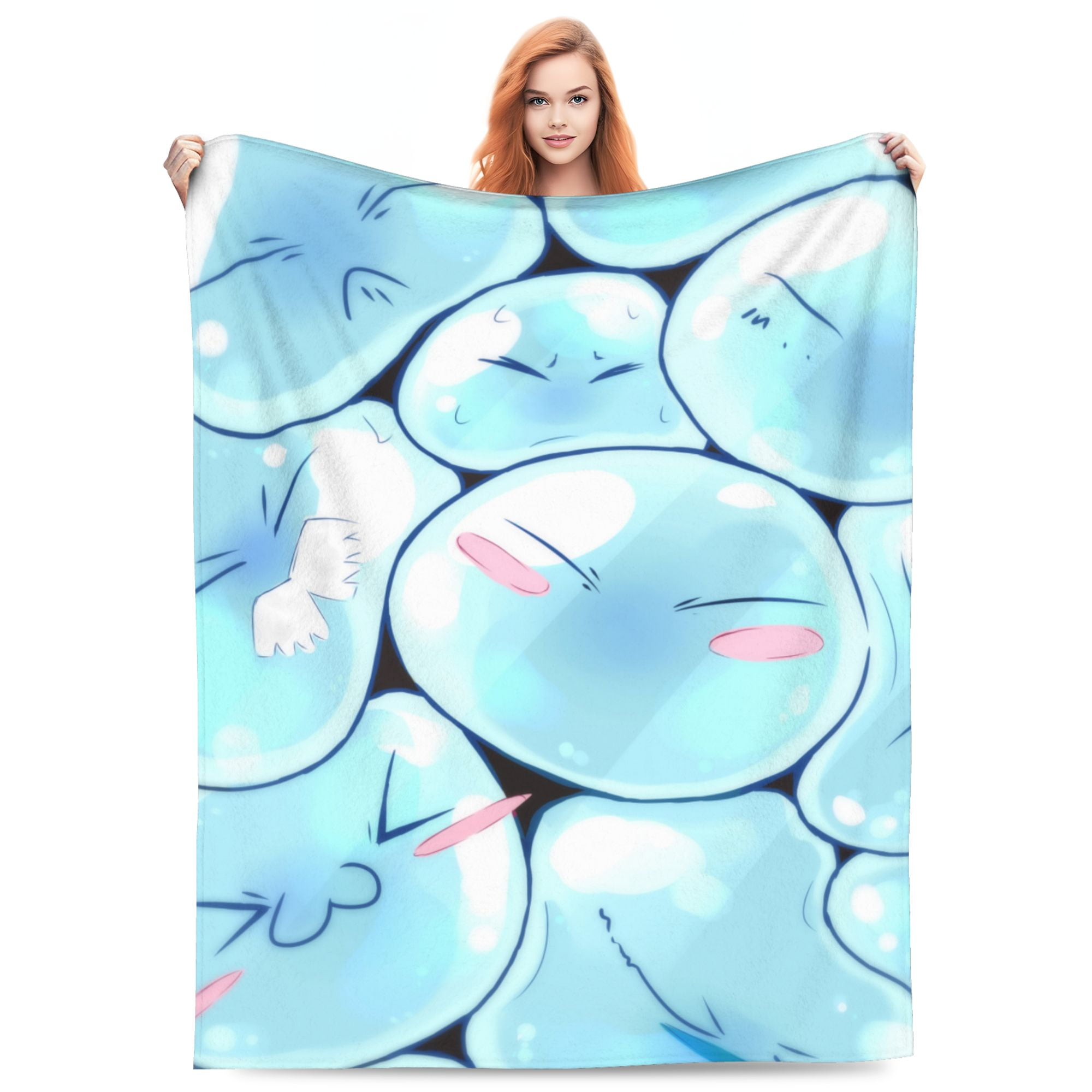 I Got Reincarnated As A Slime Bed Blanket 3D Printed Throw Blanket ...