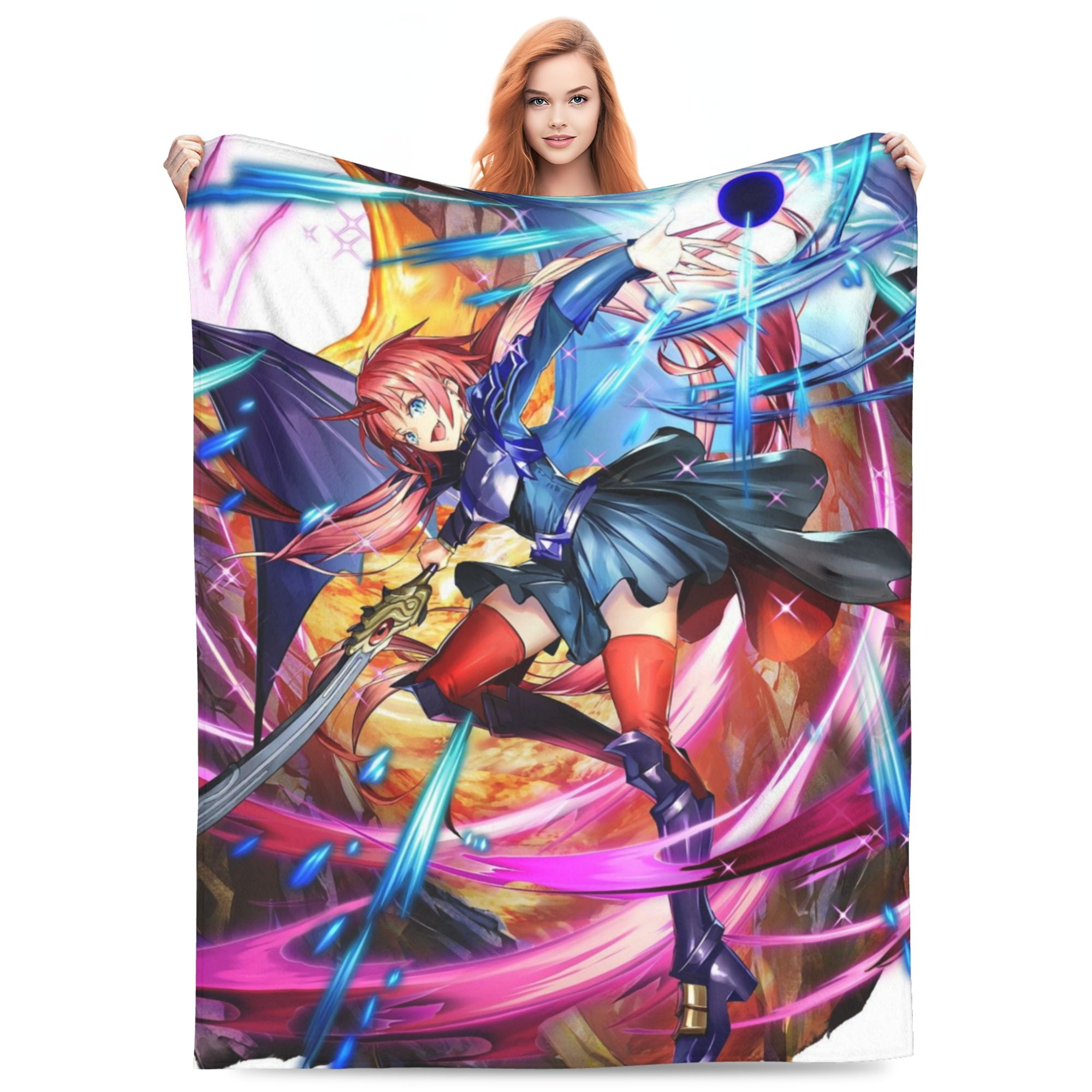 I Got Reincarnated As A Slime Bed Blanket 3D Printed Throw Blanket ...