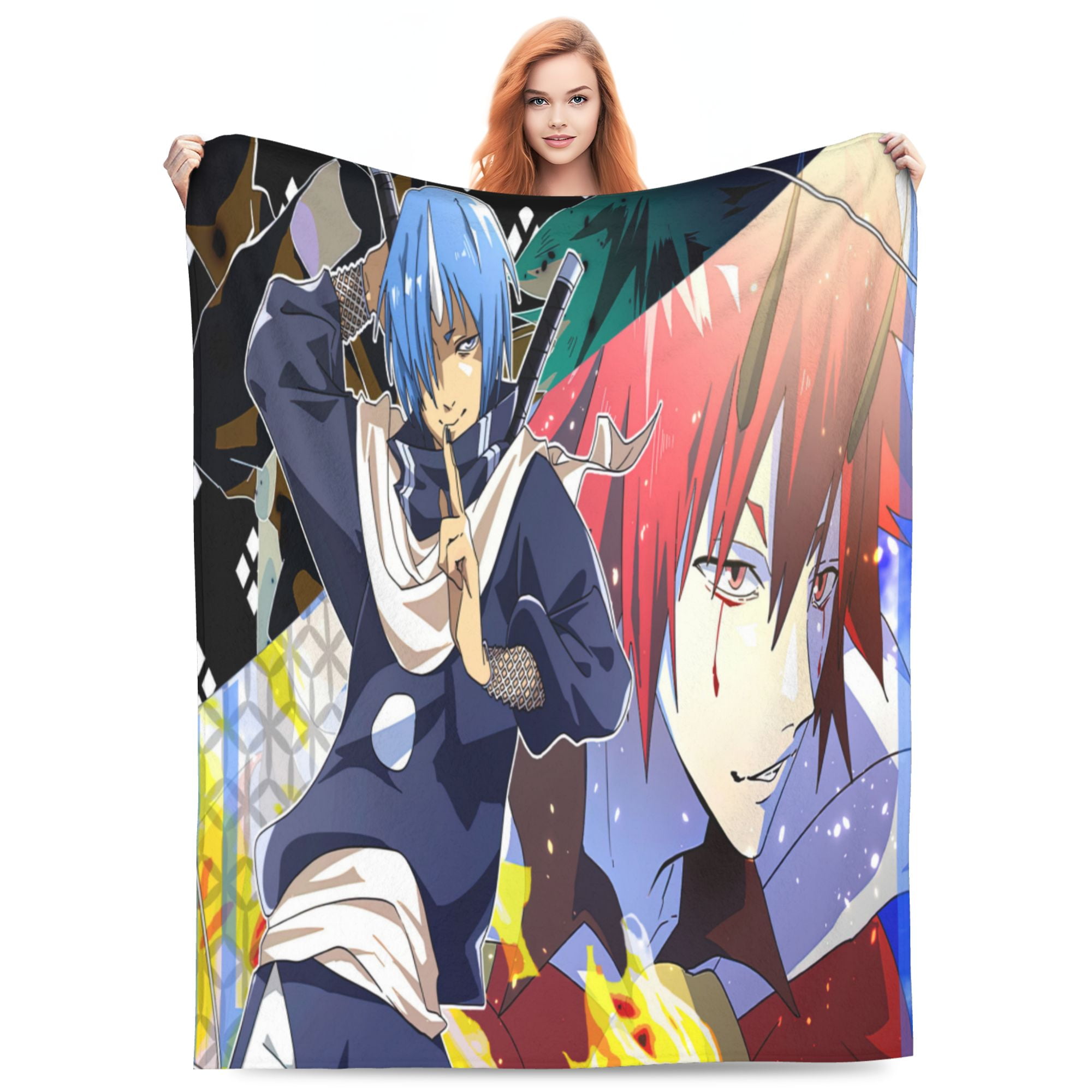 I Got Reincarnated As A Slime Bed Blanket 3D Printed Throw Blanket ...