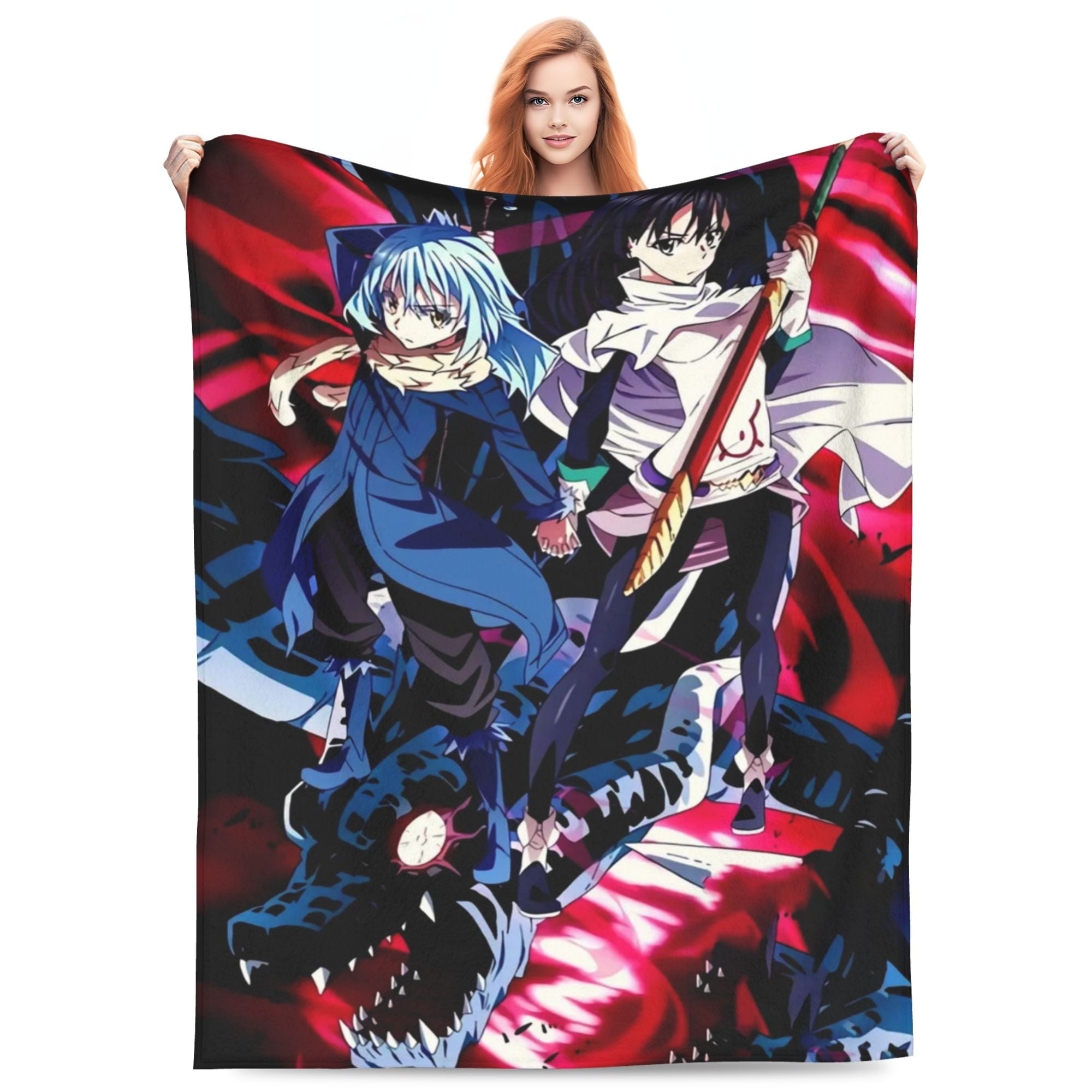 I Got Reincarnated As A Slime Bed Blanket 3D Printed Throw Blanket ...