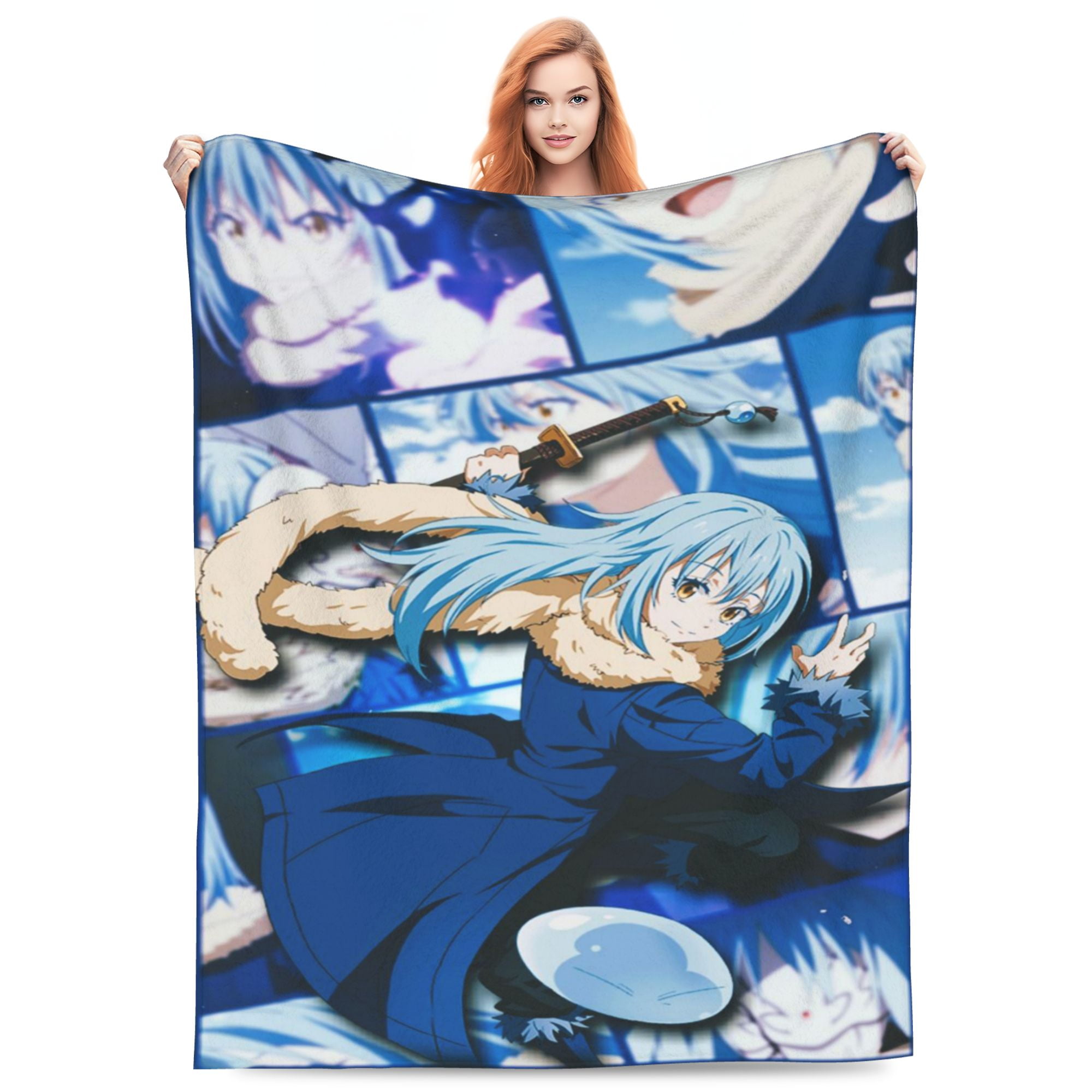 I Got Reincarnated As A Slime Bed Blanket 3D Printed Throw Blanket ...