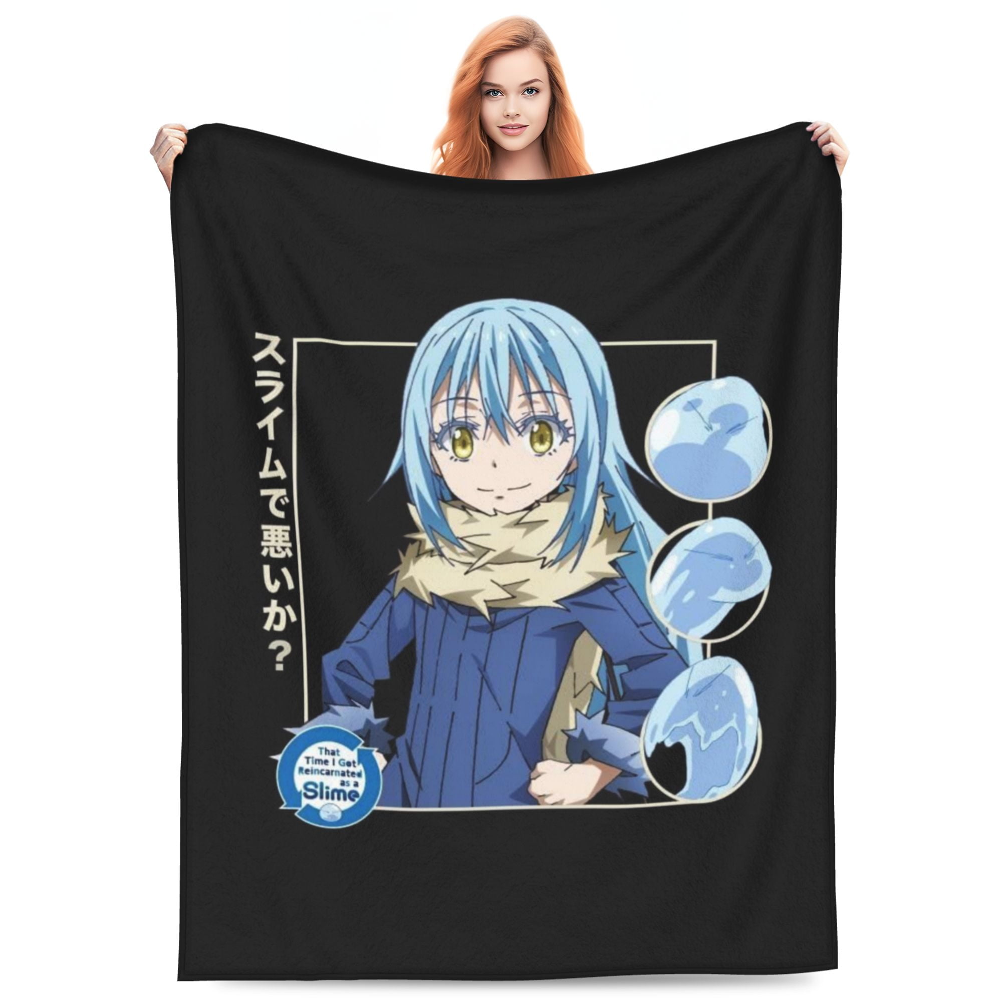 I Got Reincarnated As A Slime Bed Blanket 3D Printed Throw Blanket ...