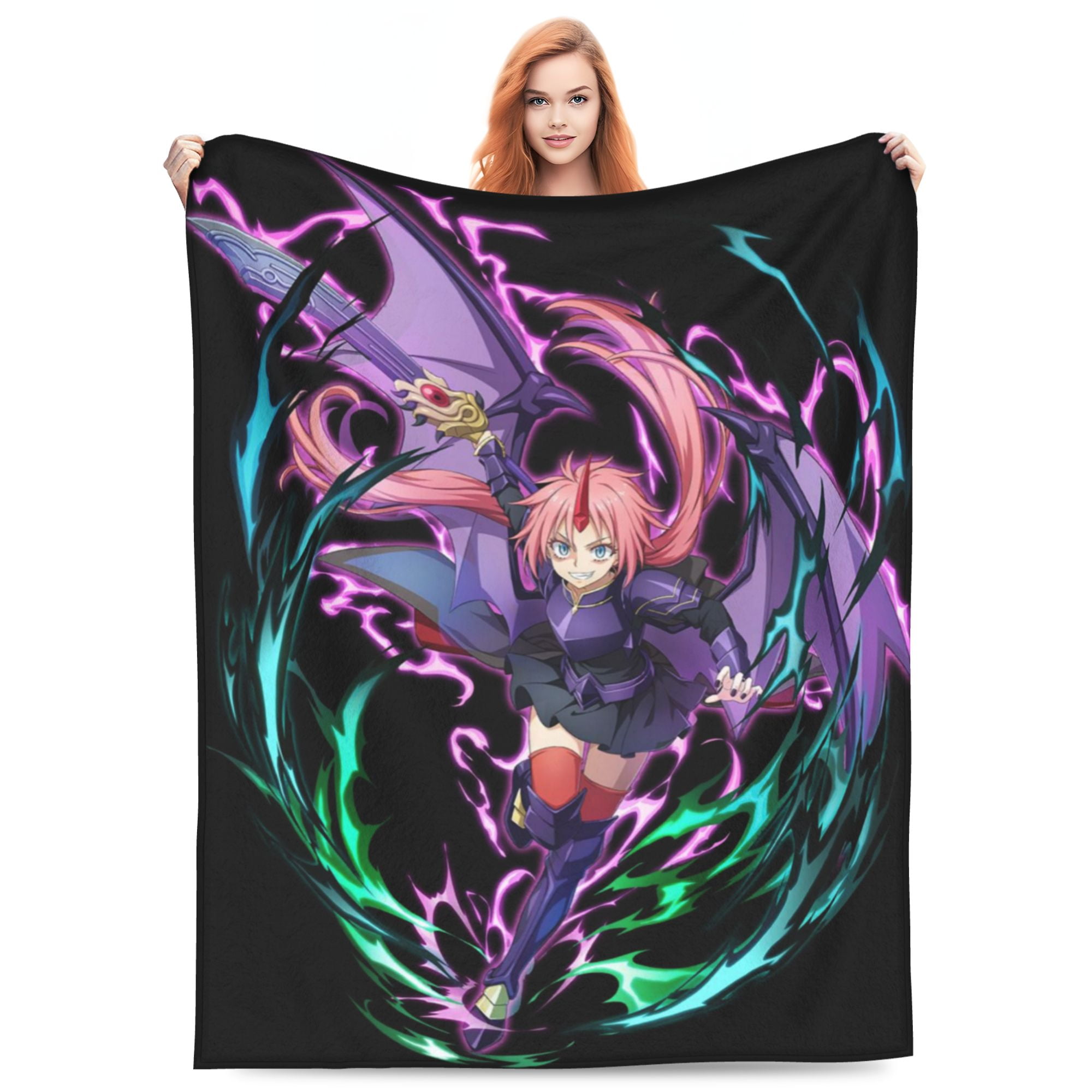 I Got Reincarnated As A Slime Bed Blanket 3D Printed Throw Blanket ...