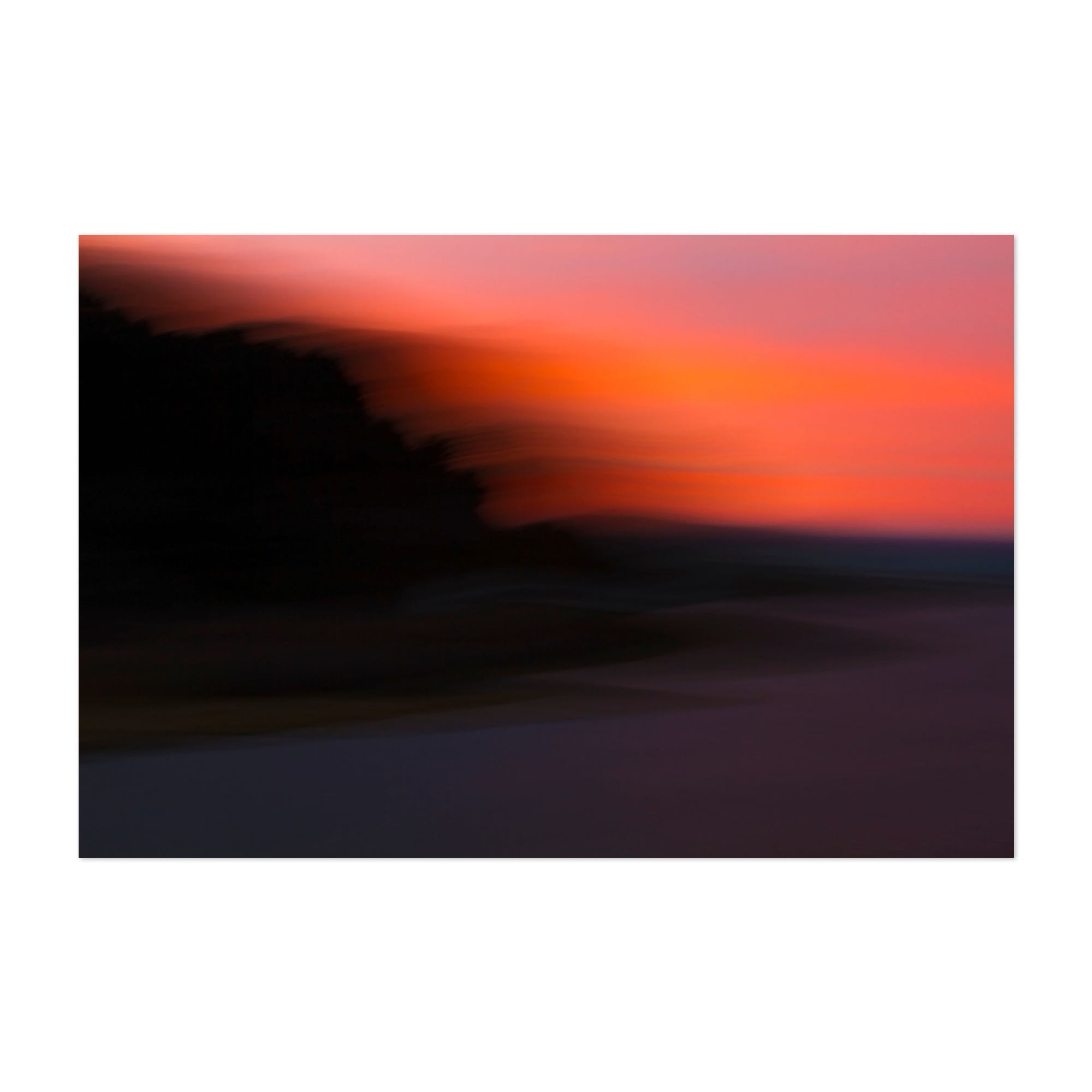 Time Keeps On Slippin' - Photography Abstract Sunset Minimalist ...